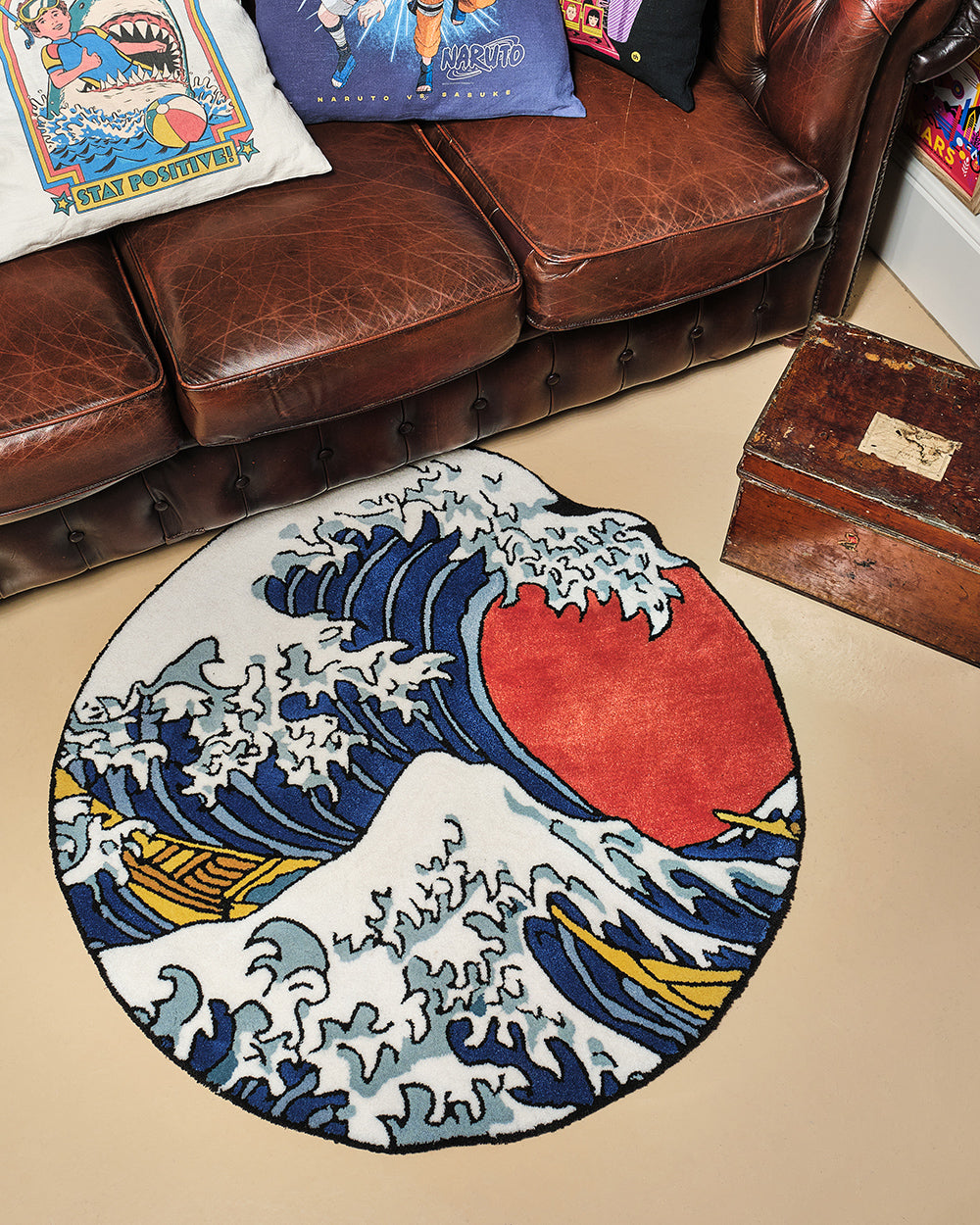 Great Wave Tufted Rug | Threadheads Exclusive Australia