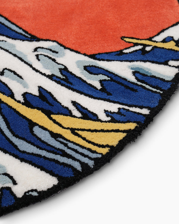 Great Wave Tufted Rug | Threadheads Exclusive Australia