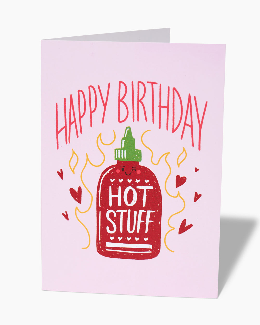 Happy Birthday Hot Stuff Greeting Card | Funny Happy Birthday Card ...
