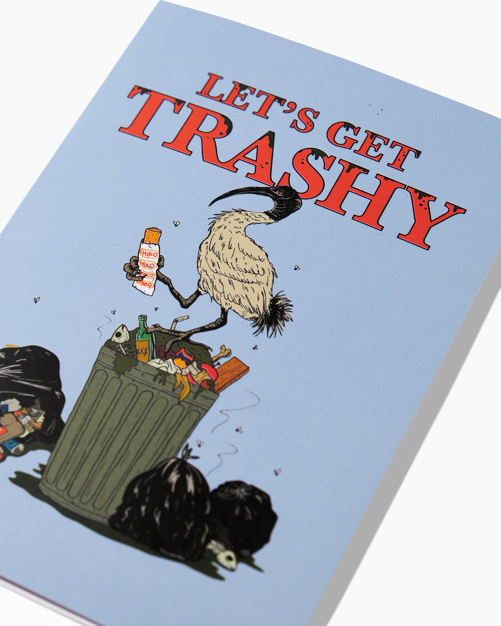 Let's Get Trashy Greeting Card | Funny Greeting Card Australia