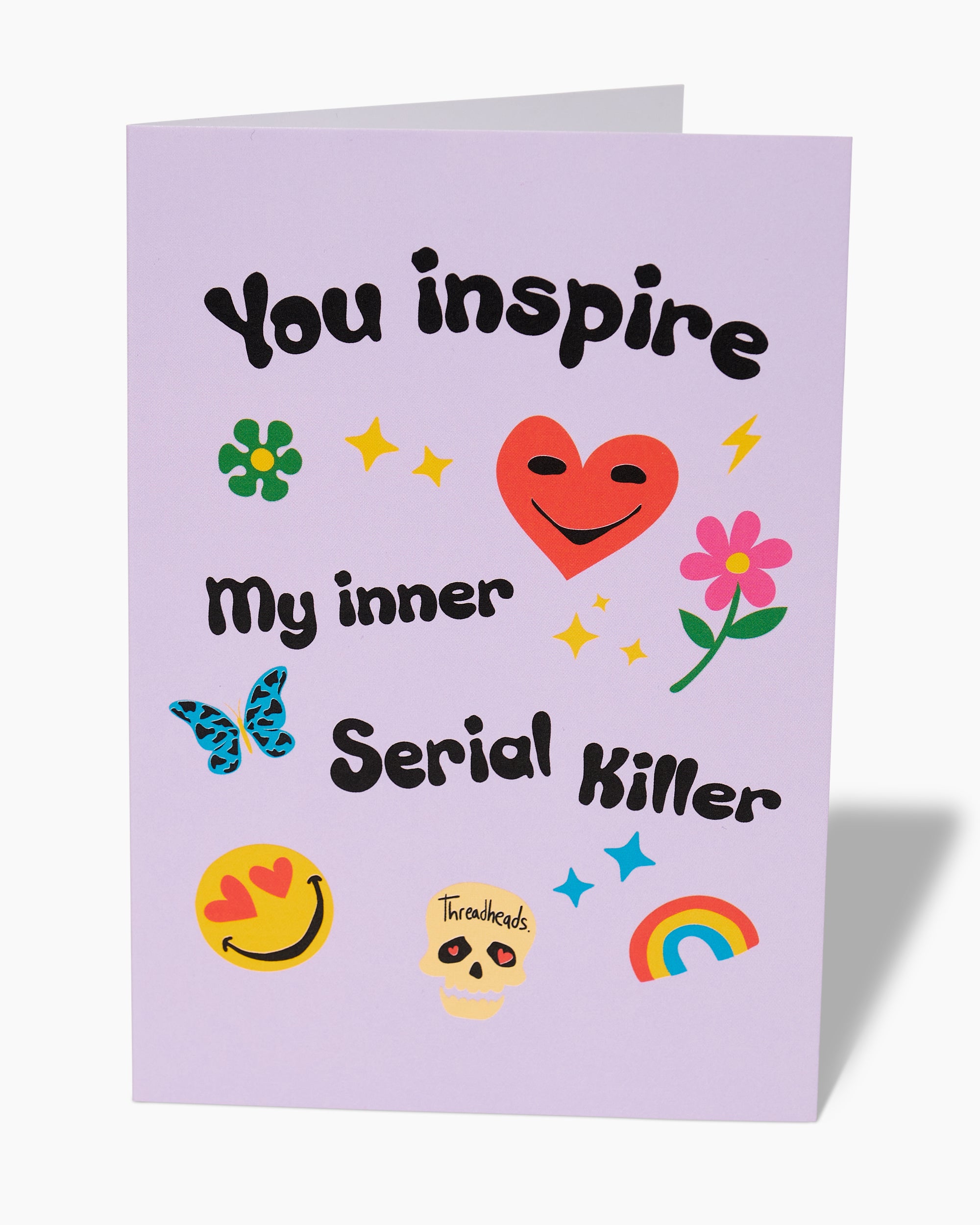 Inspire my Inner Serial Killer Greeting Card | Funny Greeting Card ...
