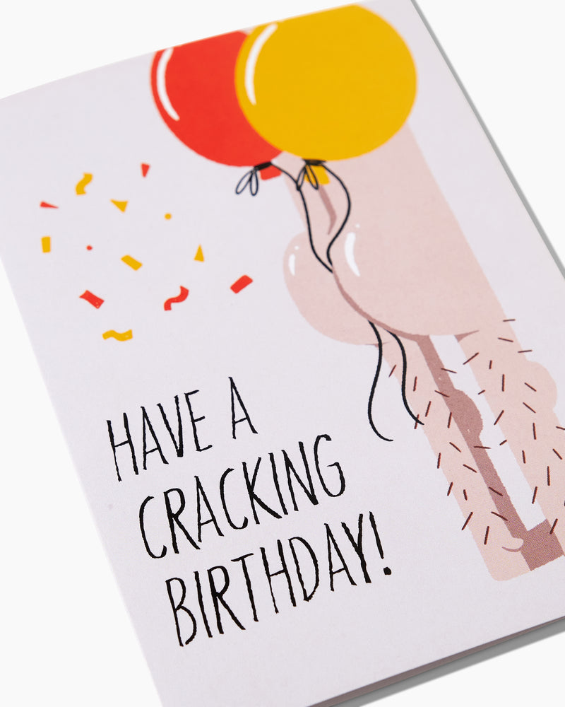 Cracking Birthday Greeting Card | Funny Happy Birthday Card Australia