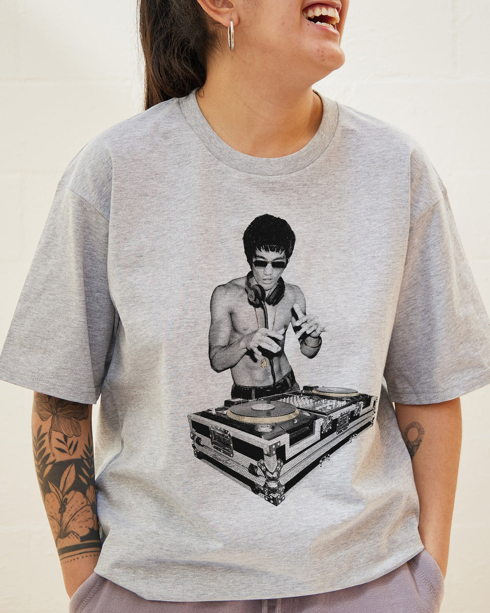DJ Bruce Lee T-Shirt | Official Bruce Lee Merch Australia
