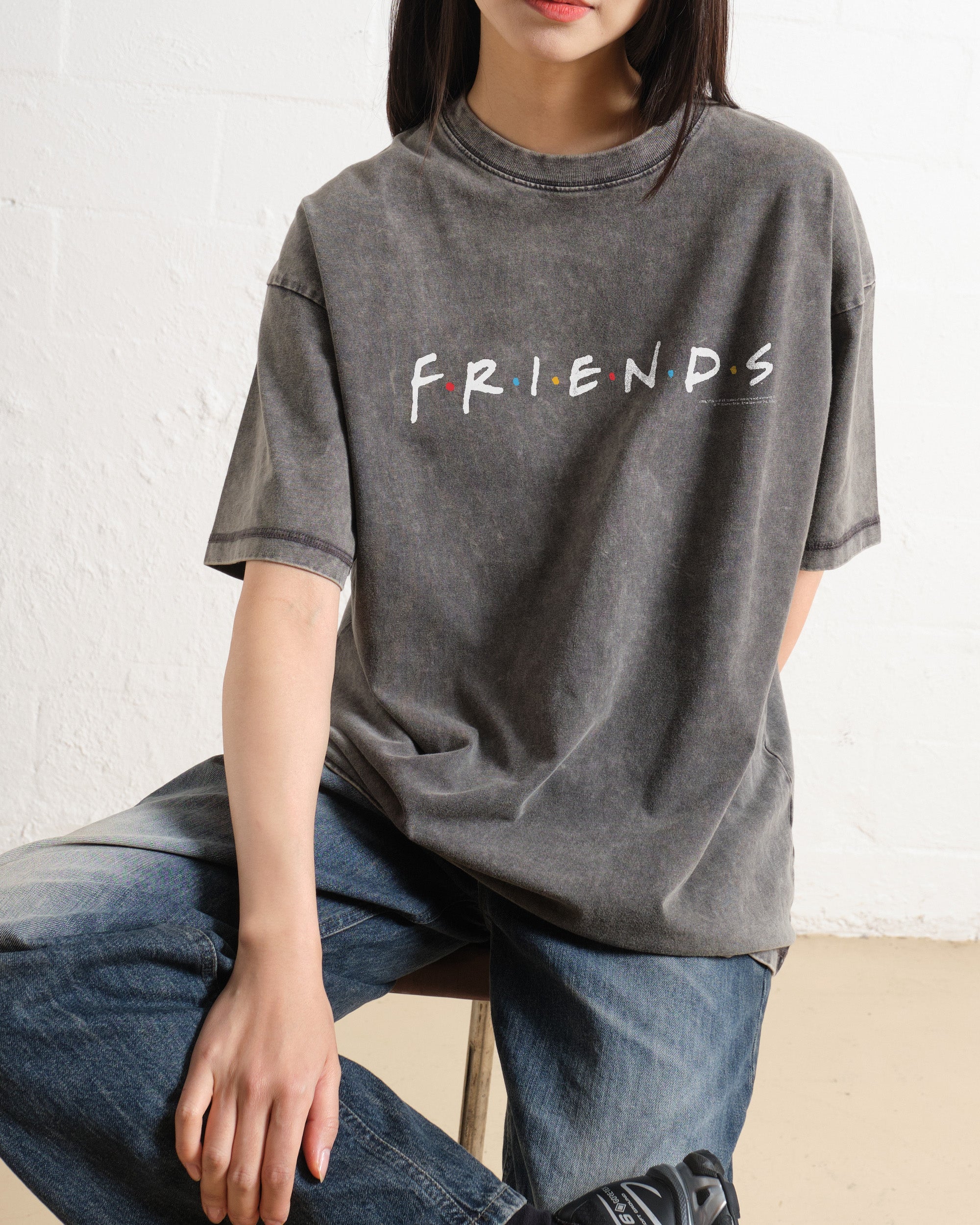 Friends Logo Wash Tee | Official Friends Merch Australia