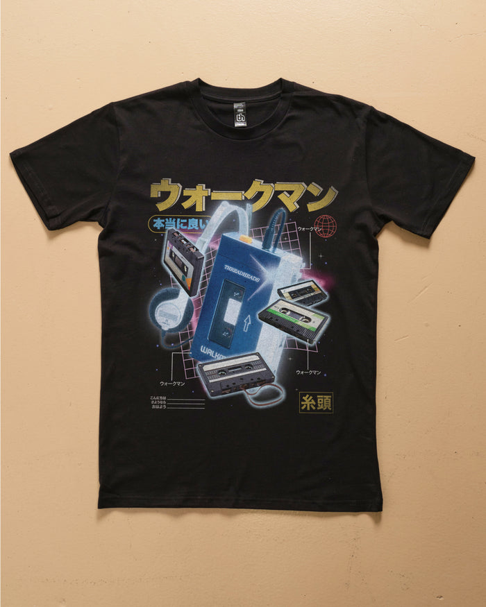 Japanese Walkman T-Shirt | Retro T-Shirt Australia