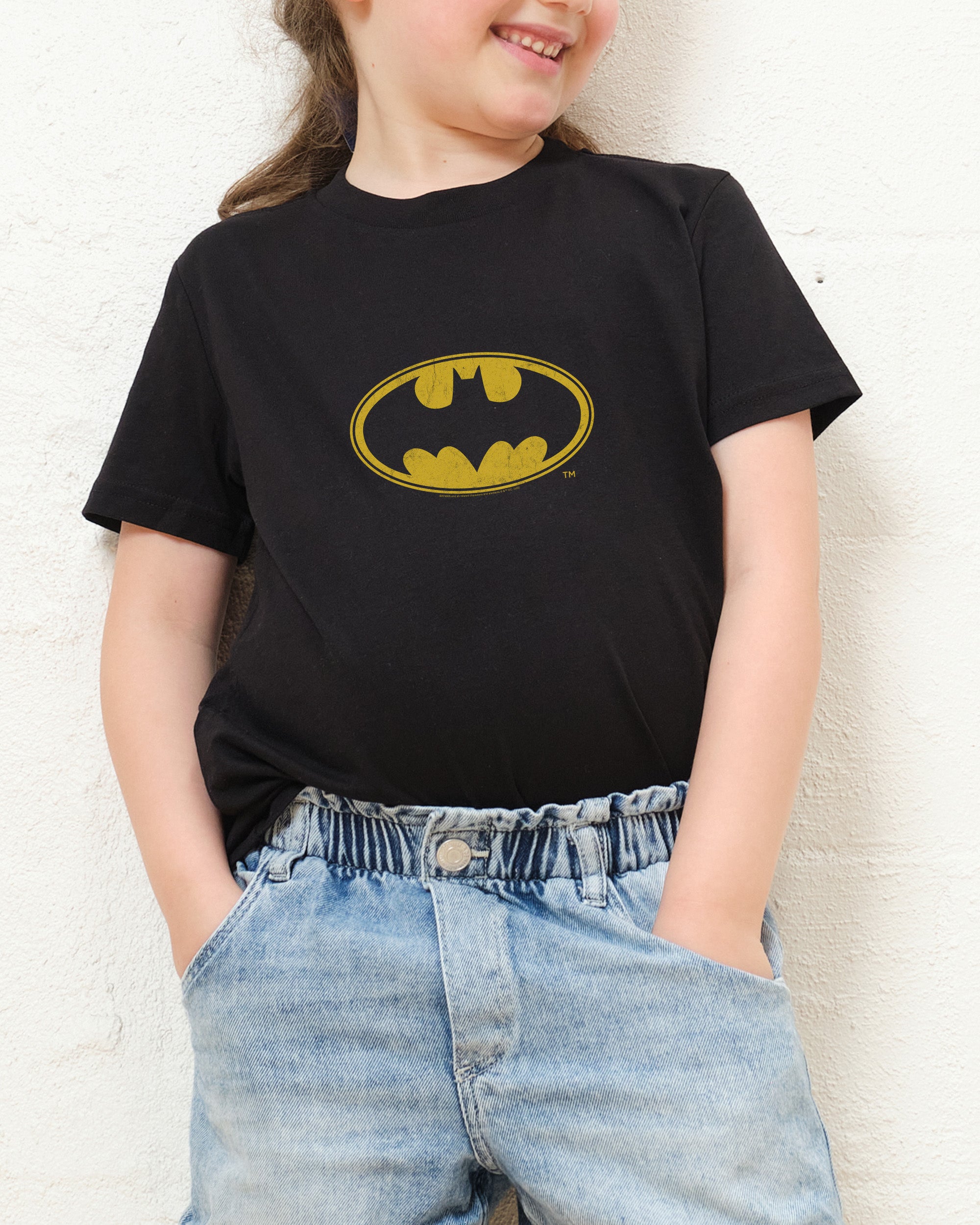 Batman Classic Logo Kids T-Shirt | Official DC Merch Australia