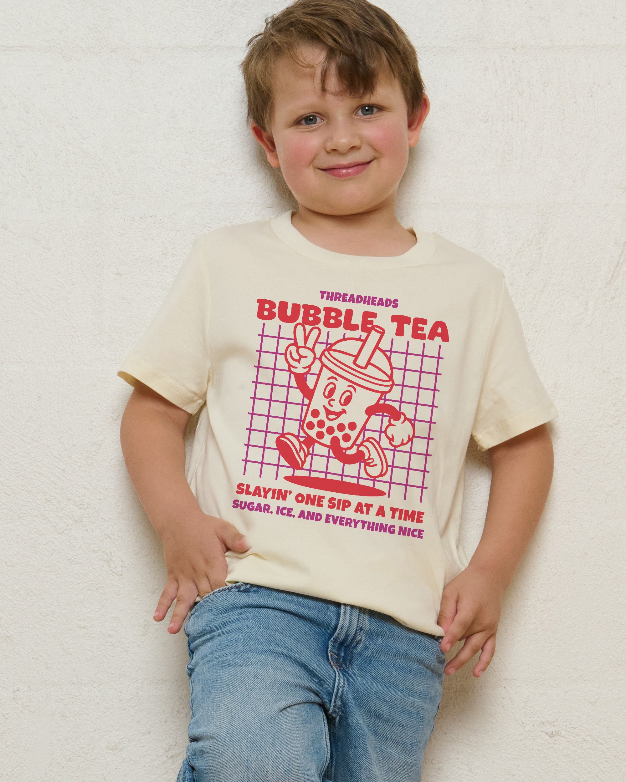 Bubble Tea Kids T-Shirt | Graphic Kids T-Shirt Australia