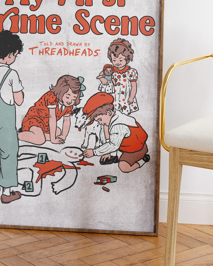 My First Crime Scene | Art Print & Wall Art Australia