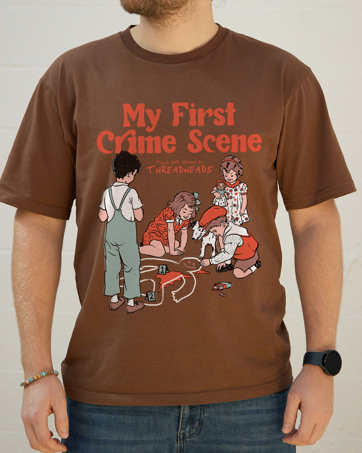 My First Crime Scene T-Shirt | Funny T-Shirt Australia