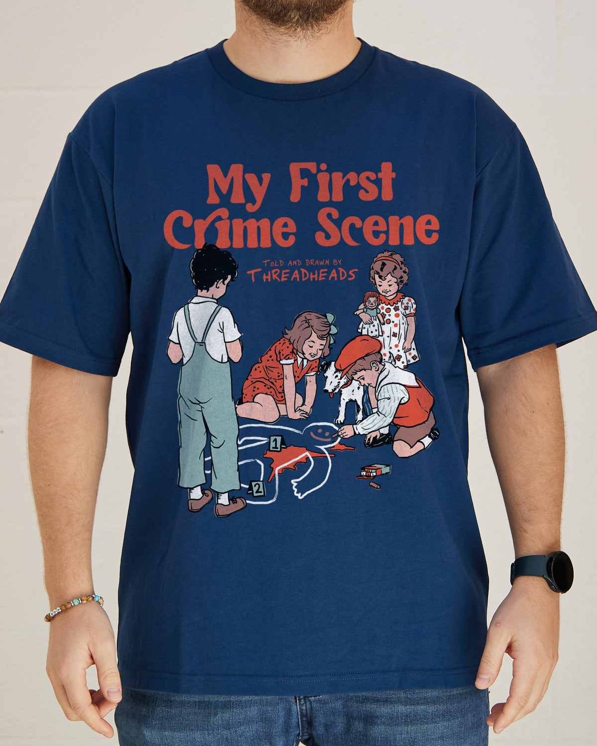 My First Crime Scene T-Shirt | Funny T-Shirt Australia