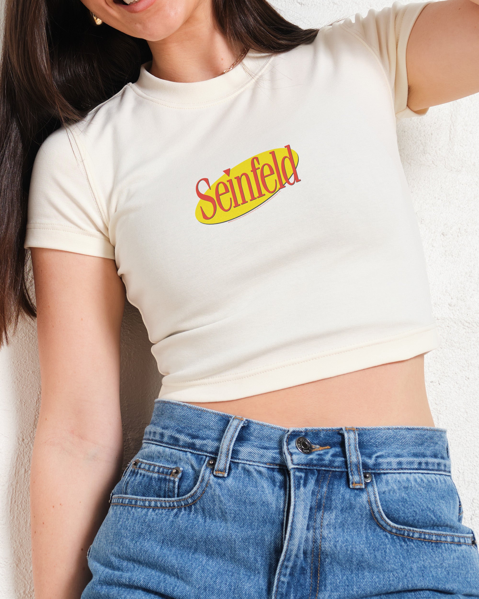 Seinfeld Logo Baby Tee | Official Seinfeld Merch Australia