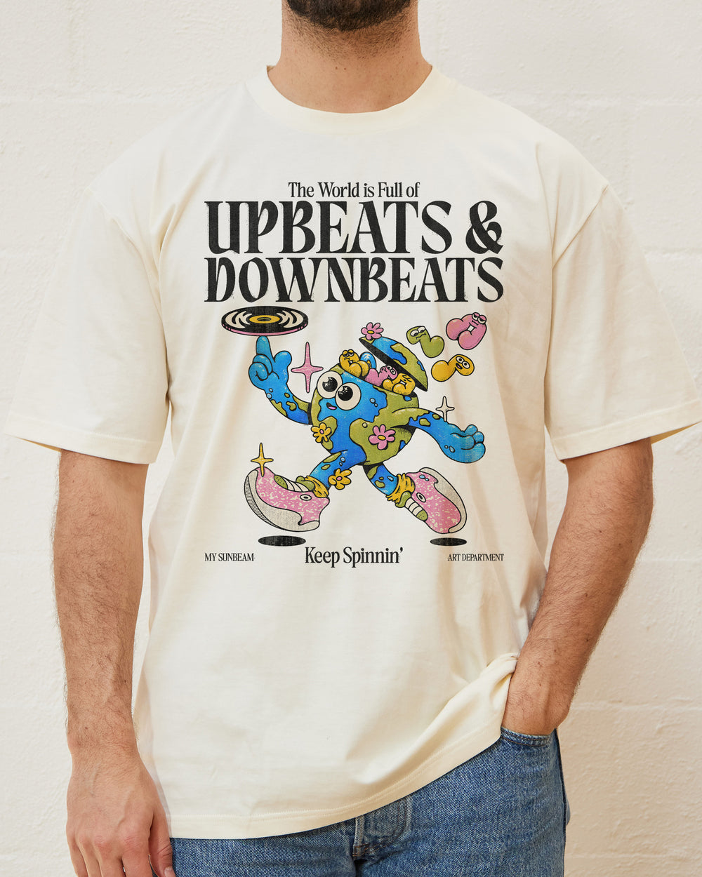 Upbeats & Downbeats T-Shirt | Designed by My Sunbeam Australia