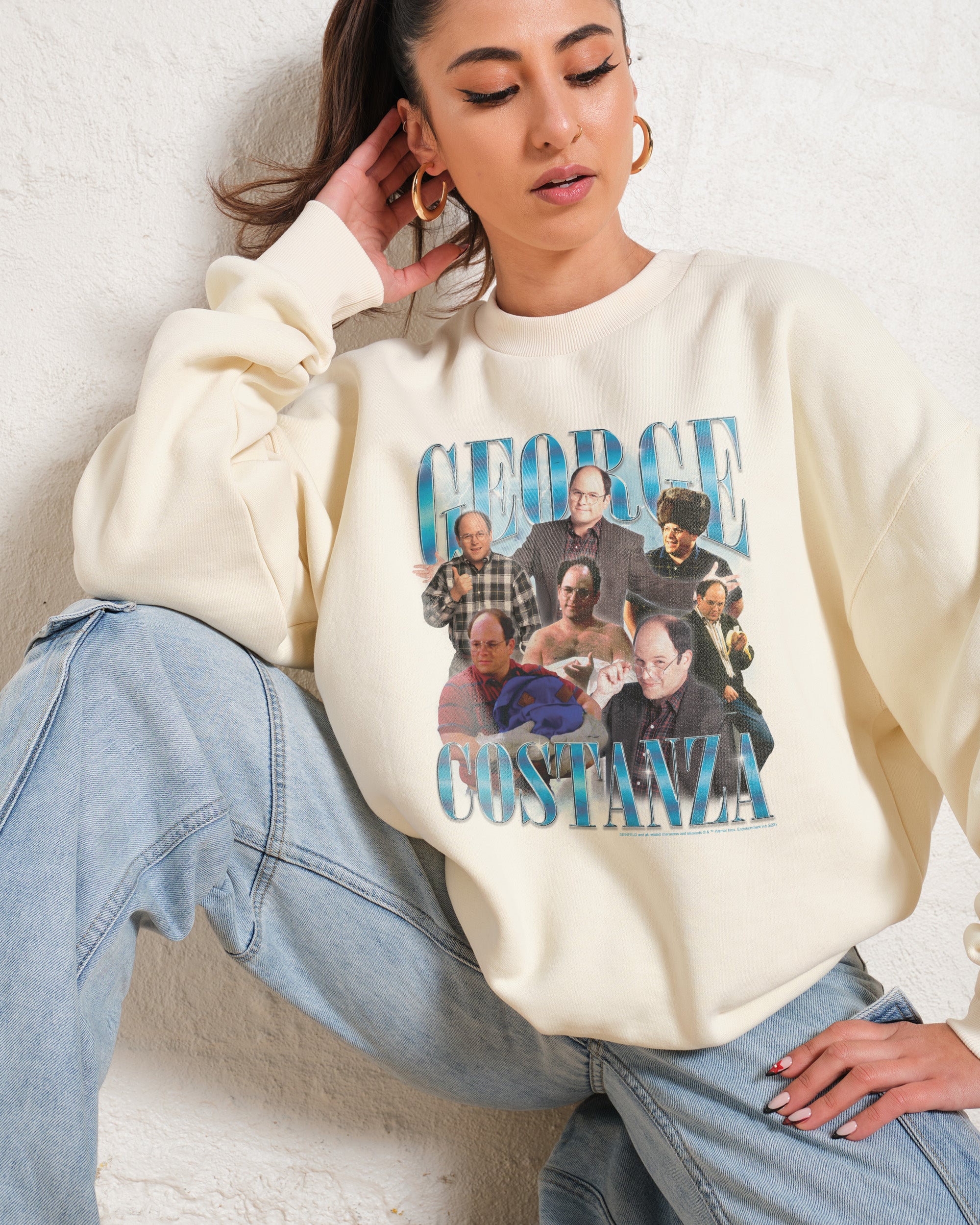 Vintage George Sweatshirt | Official Seinfeld Merch Australia