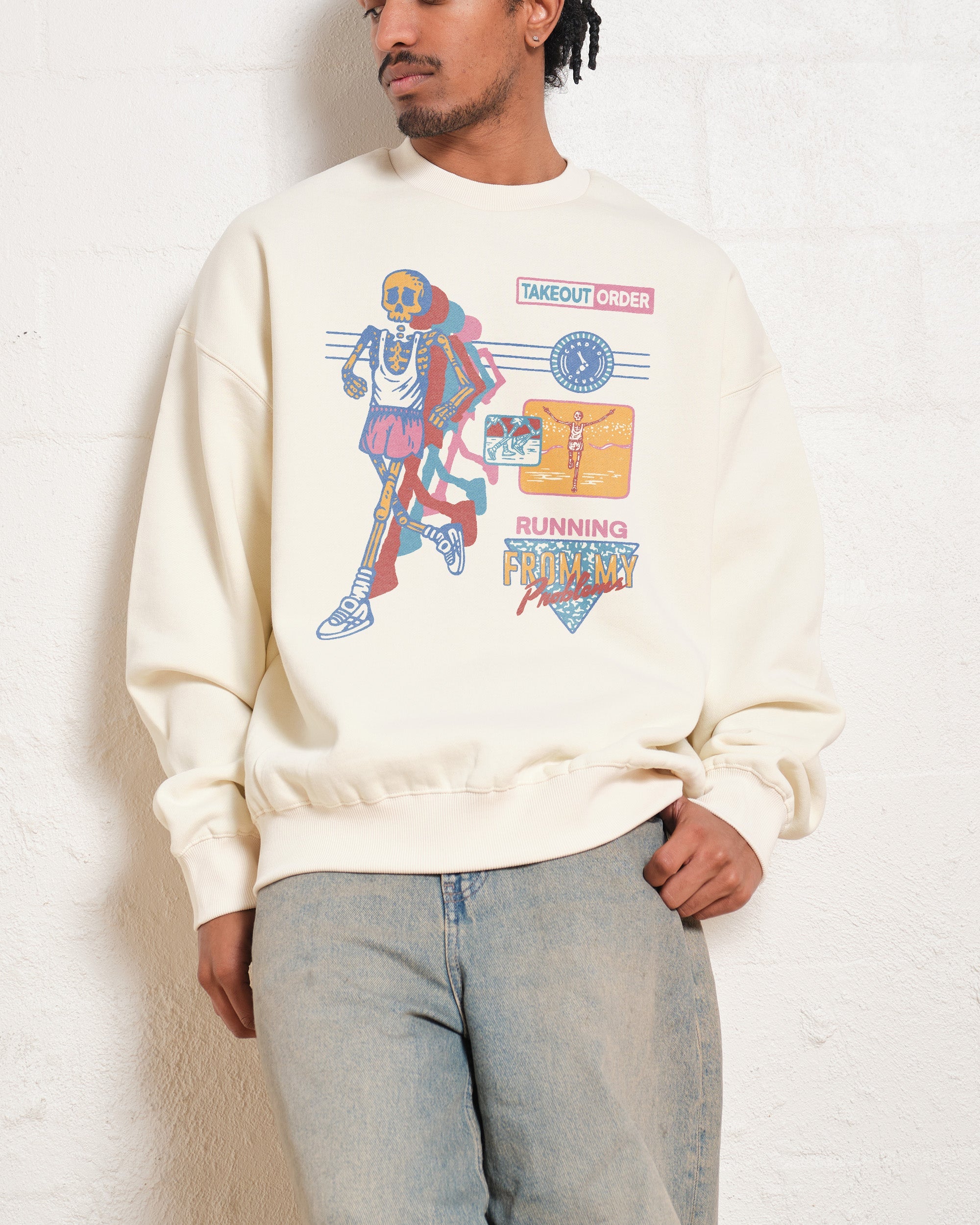 Running From My Problems Sweatshirt | Funny Sweatshirt Australia