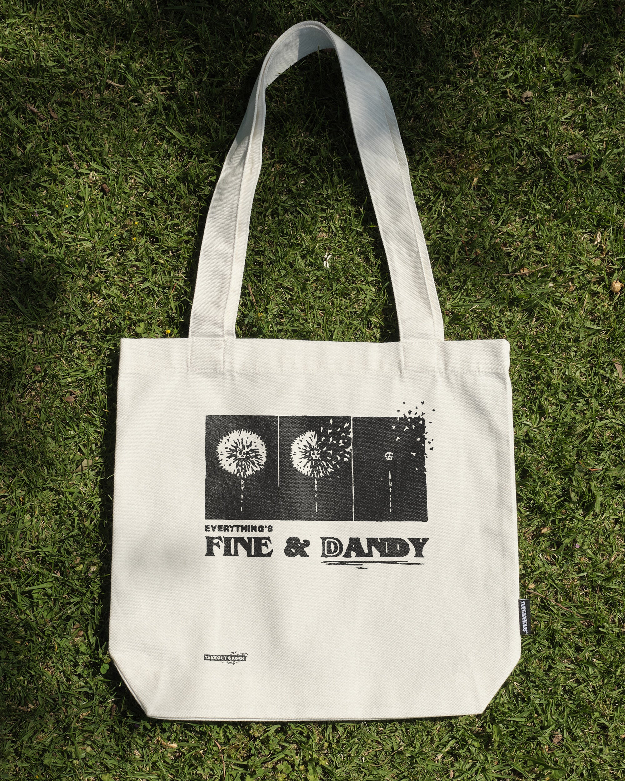 Fine & Dandy Tote Bag | Graphic Tote Bag Australia