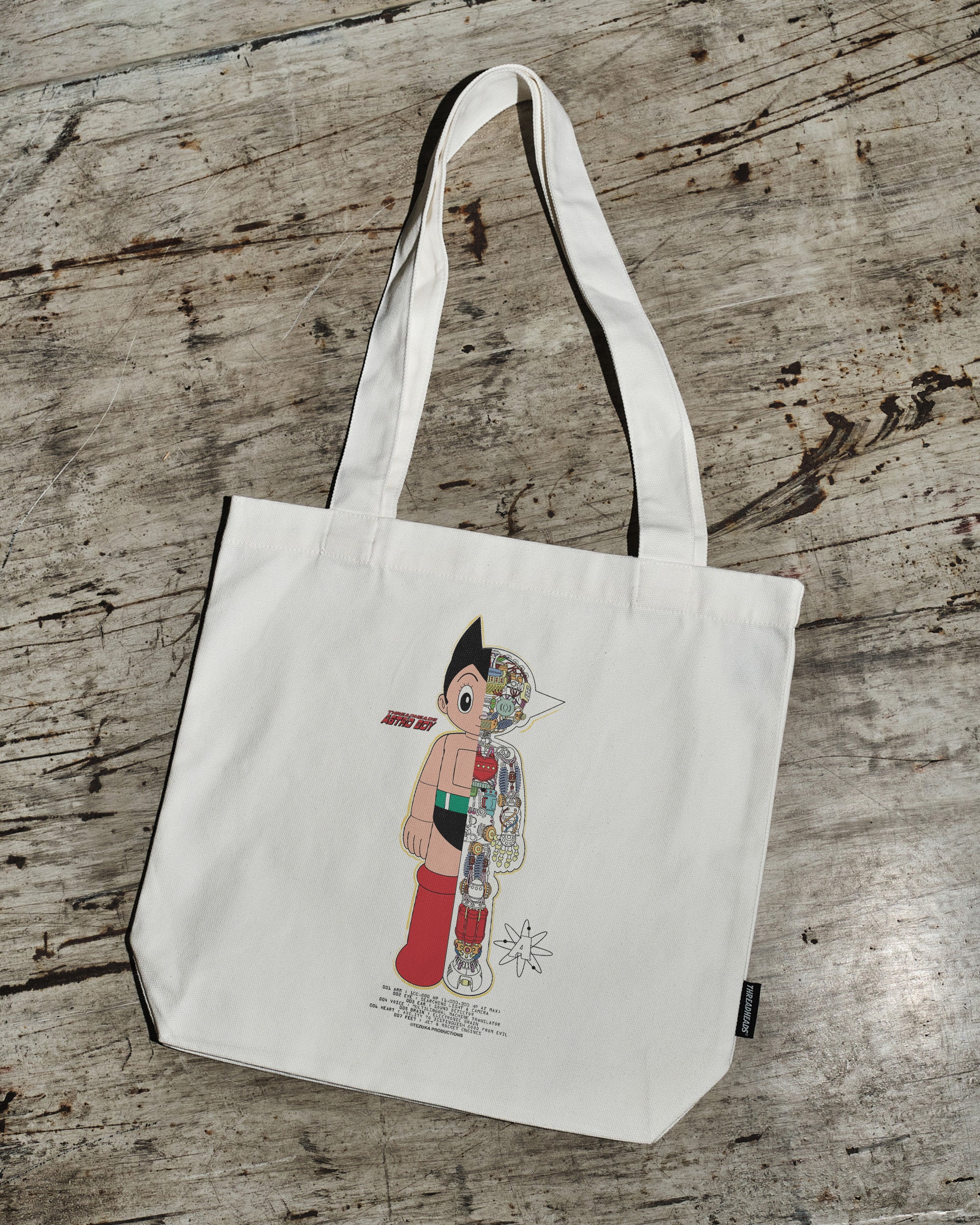 Astro Boy Half Robot Tote Bag | Official Astro Boy Merch Australia