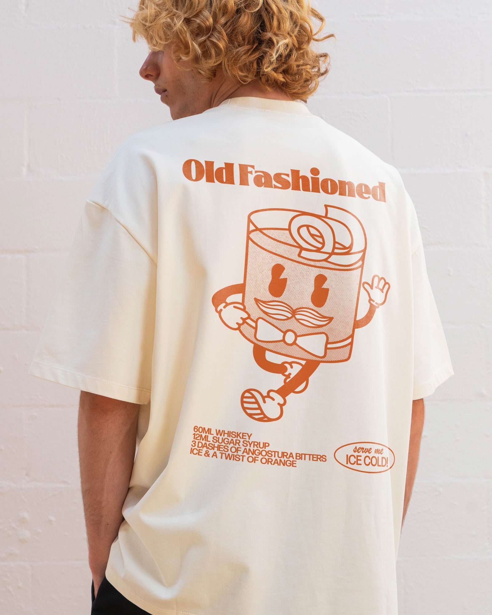 Old Fashioned Oversized Tee | Vintage Heavy Oversized Tee Australia