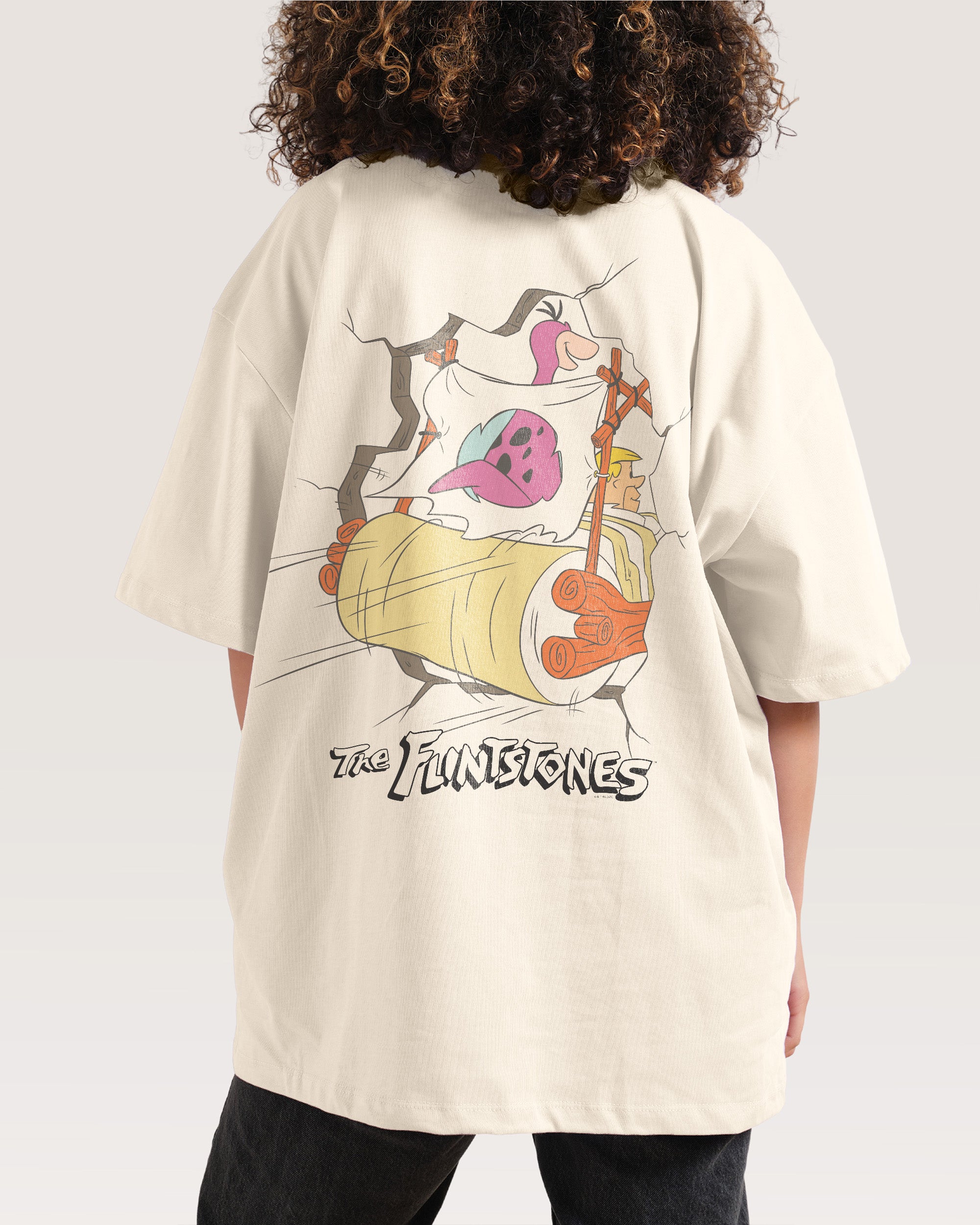 Bedrock Crash Oversized Tee | Official The Flintstones Merchandise ...