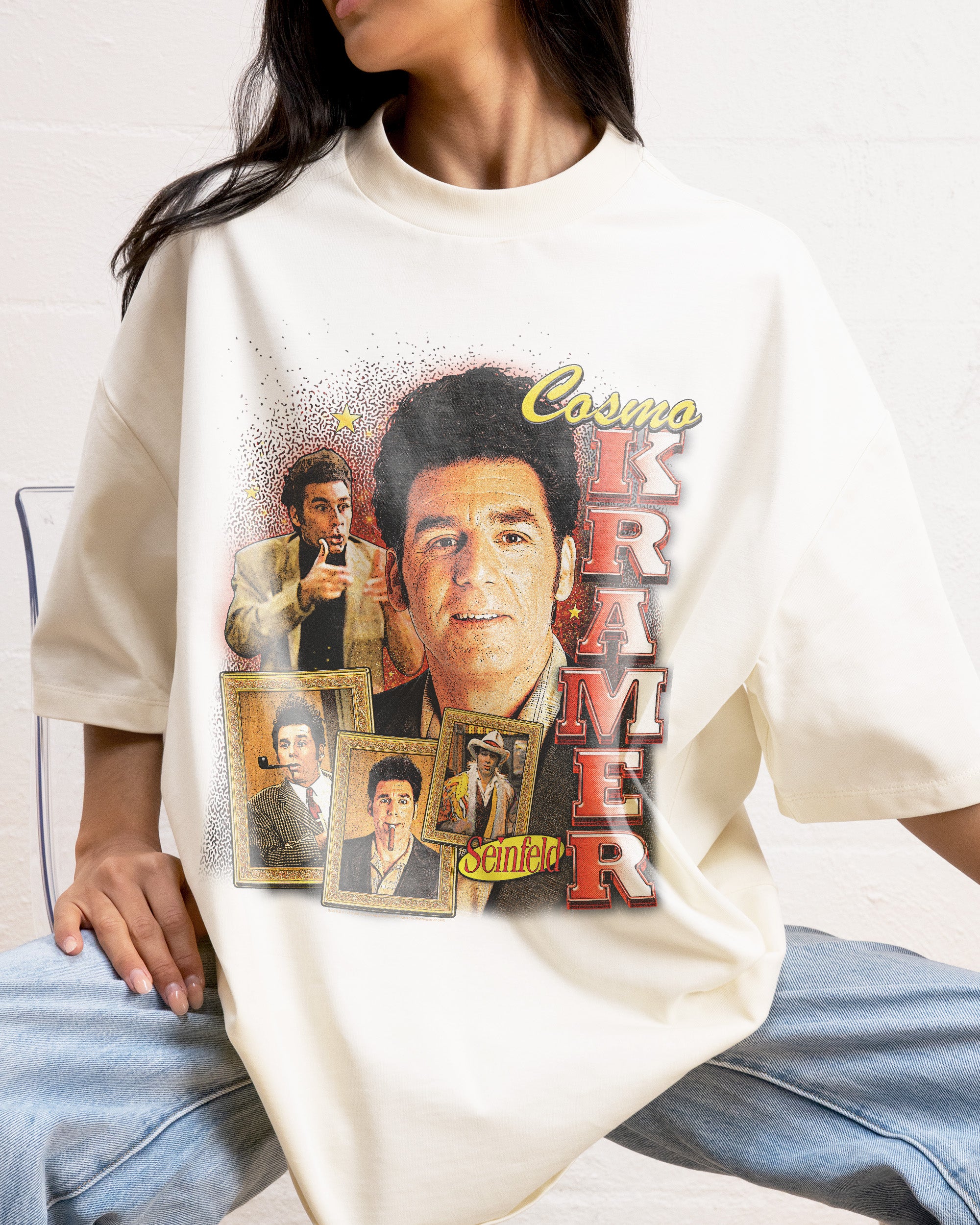 Cosmo Kramer Oversized Tee | Official Seinfeld Merch Australia