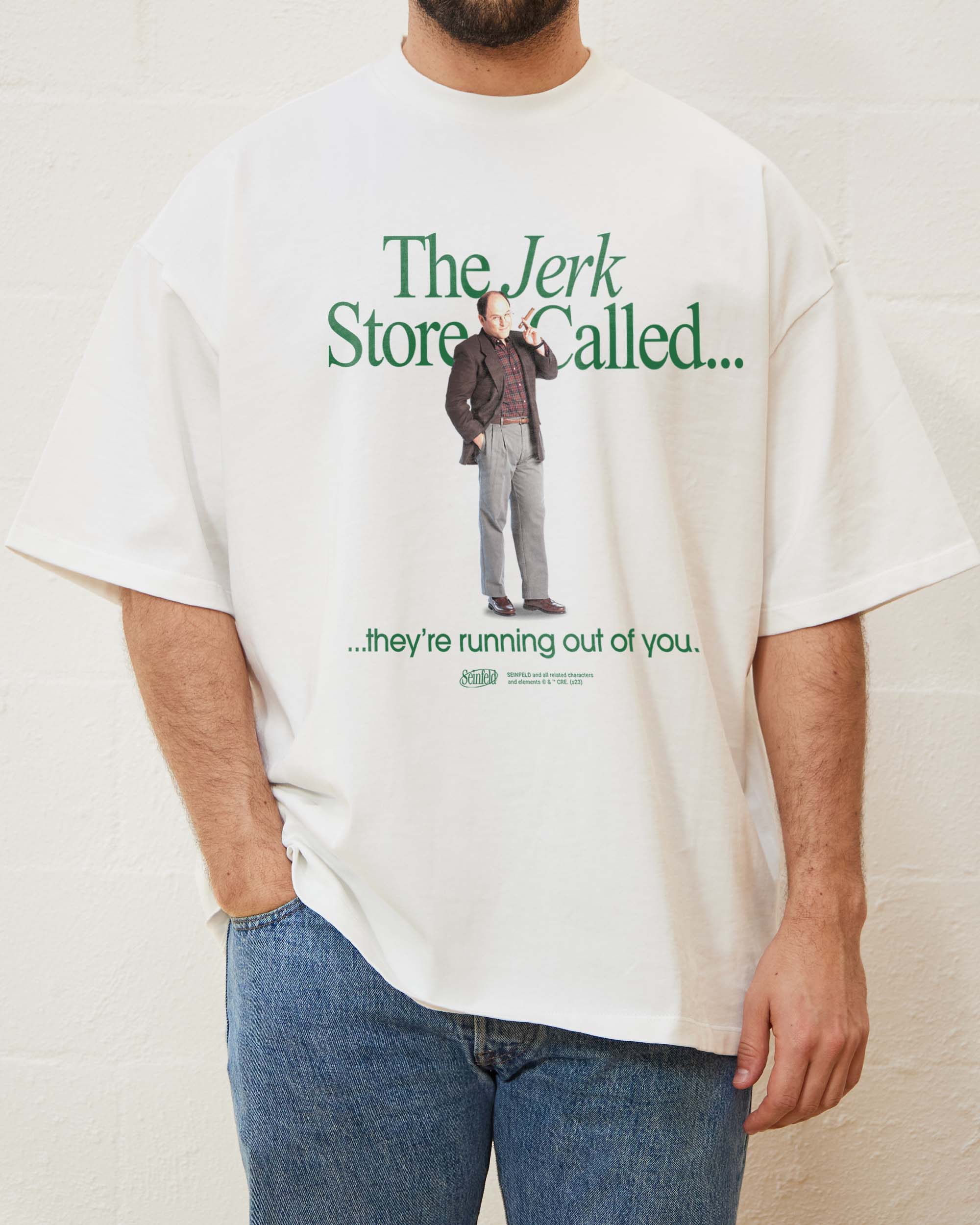 Jerk Store Oversized Tee | Official Seinfeld Merch Australia