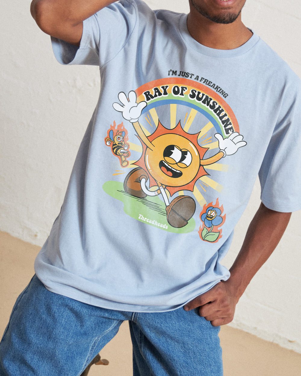 I'm Just a Freaking Ray Of Sunshine T-Shirt | Funny T-Shirt | Threadheads