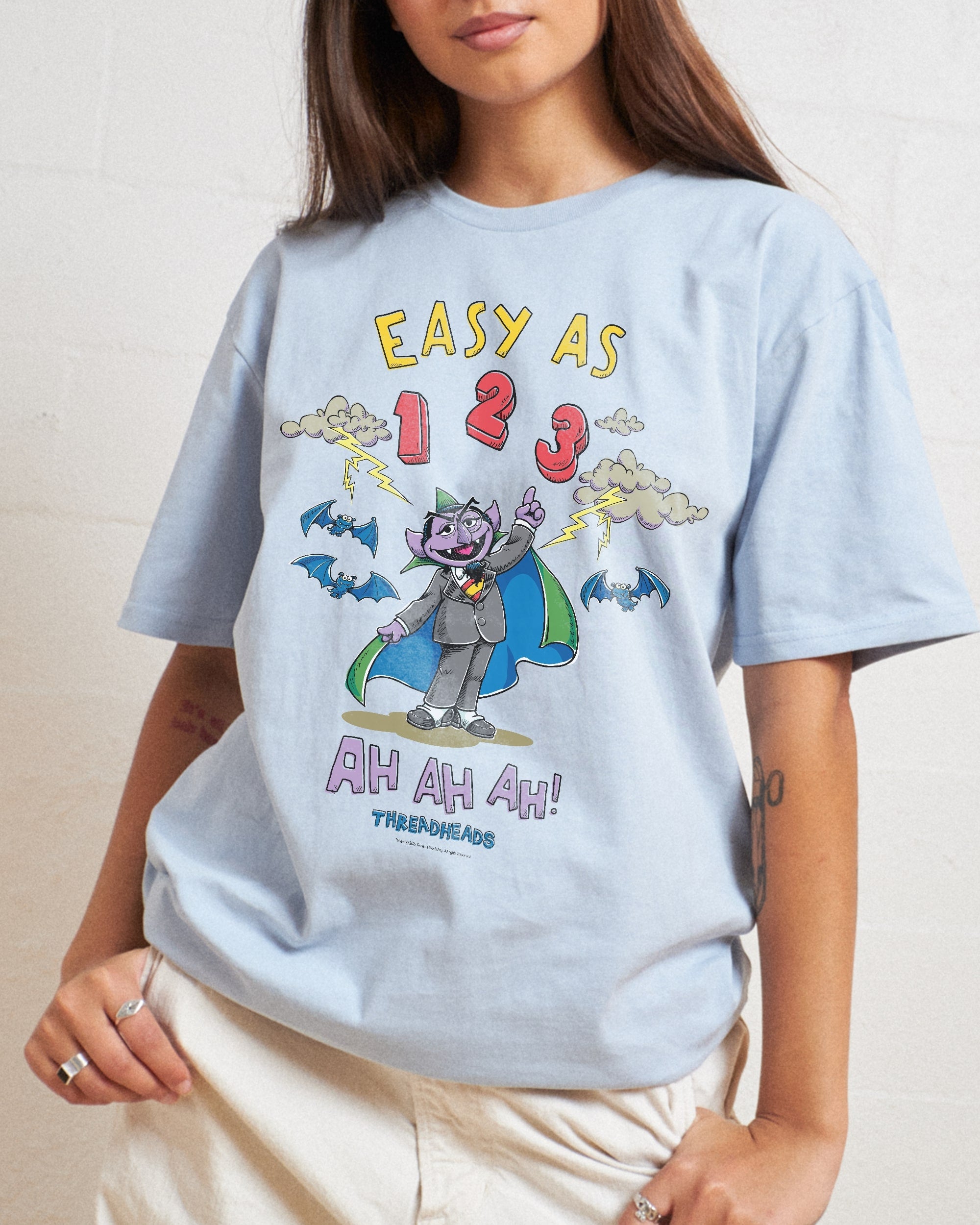 The Count-Easy As 123 T-Shirt | Official Sesame Street Merch Australia
