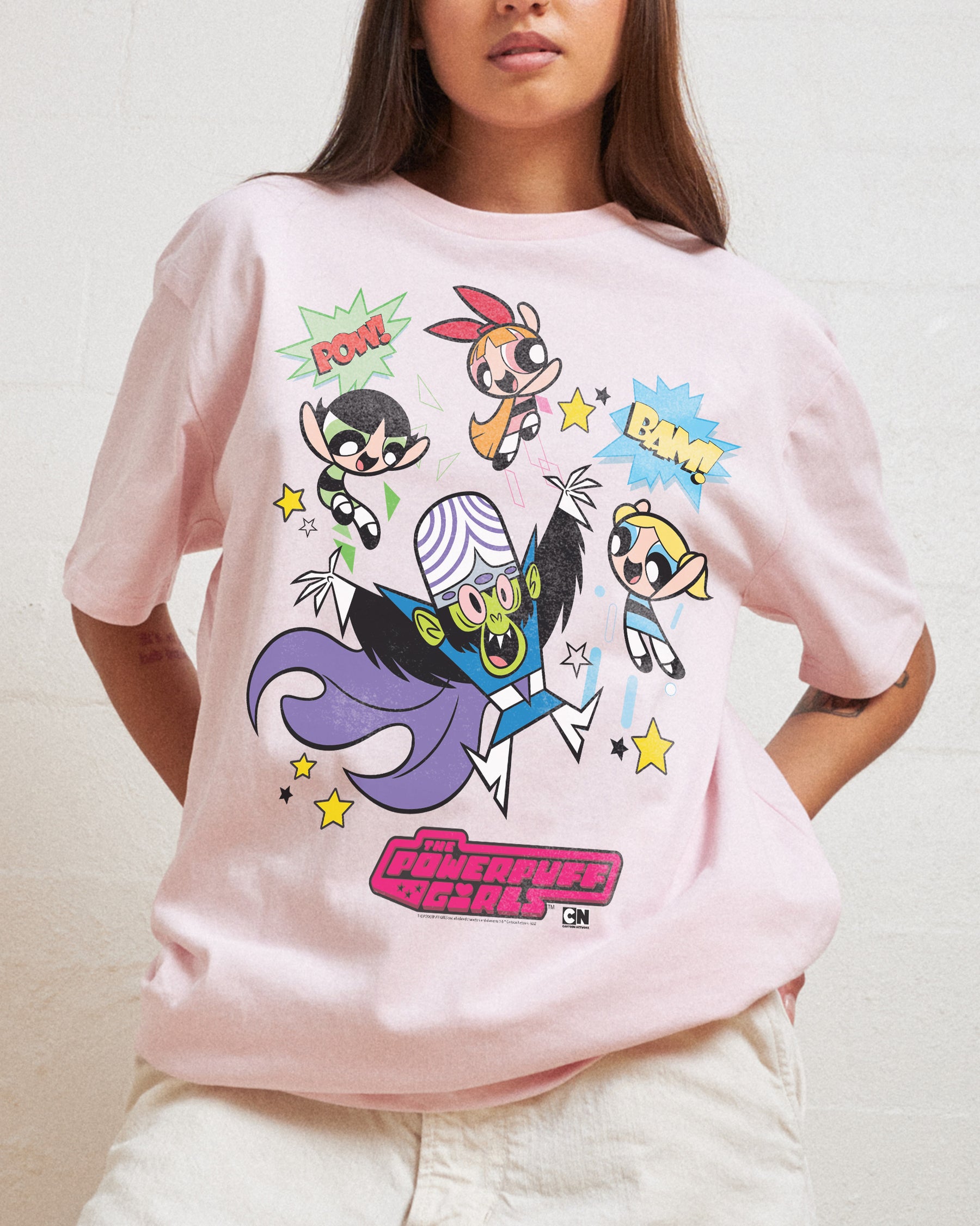 Powerpuff Pow T-Shirt | Official The Powerpuff Girls Merch Australia