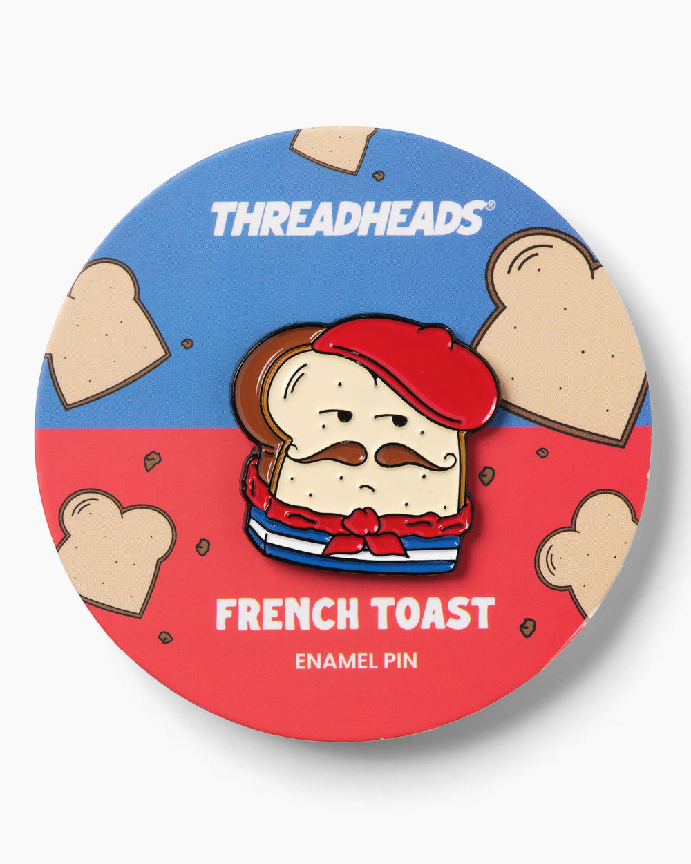 French Toast Pin | Funny Enamel Pin Australia