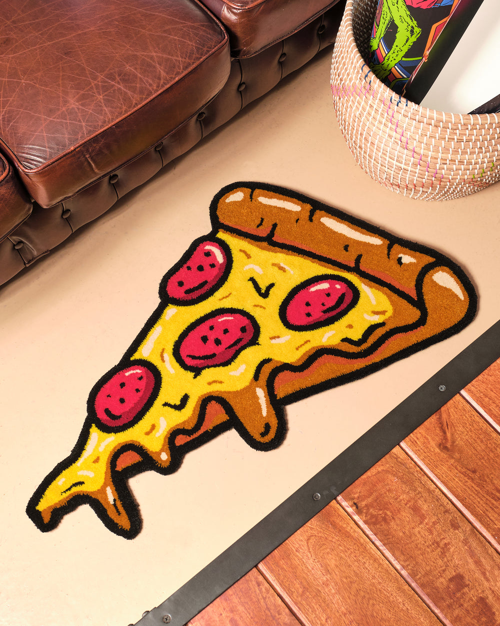 Pizza Slice Rug | Threadheads Exclusive Australia