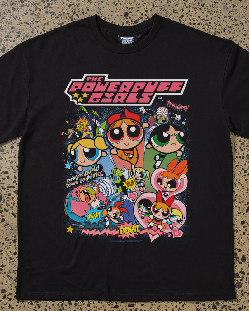 Powerpuff Girls Vintage T-Shirt | Official The Powerpuff Girls Merch ...