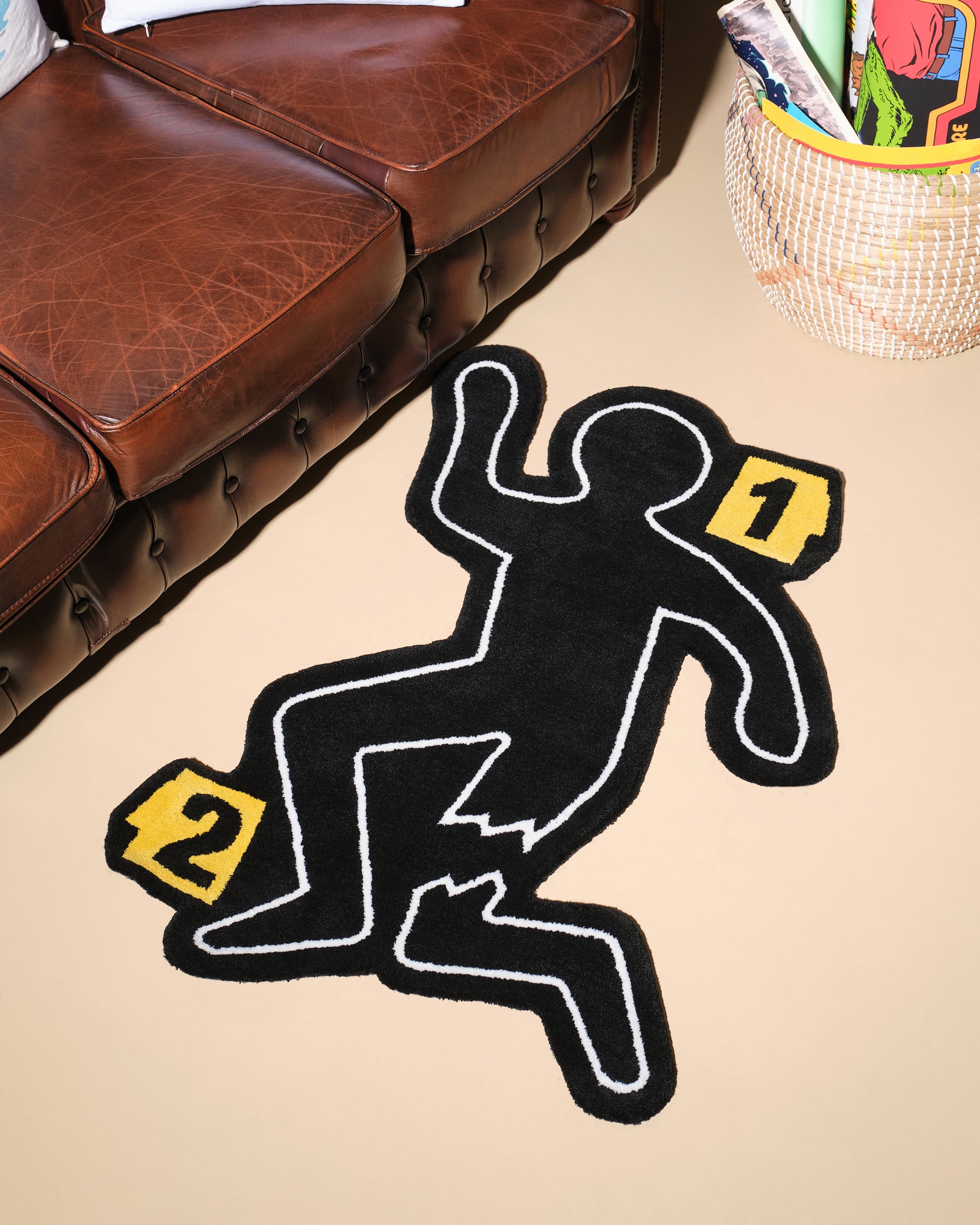 Crime Scene Rug | Tufted Rugs Australia