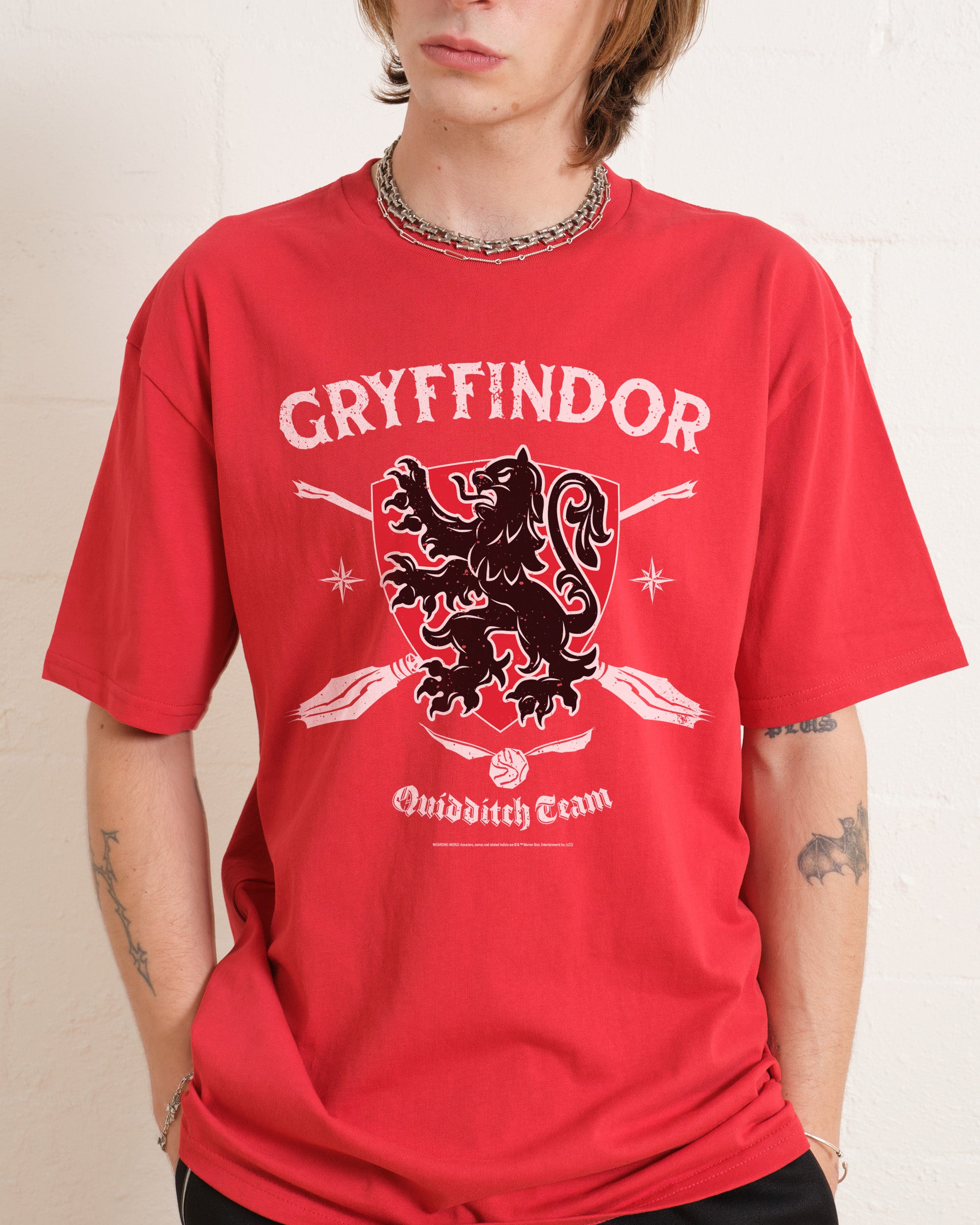 Gryffindor Quidditch Team T-Shirt | Official Harry Potter Merch Australia