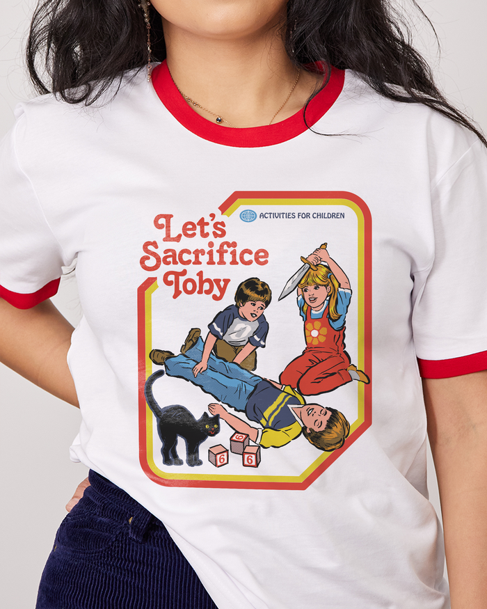 Let's Sacrifice Toby T-Shirt | Official Steven Rhodes Merch Australia