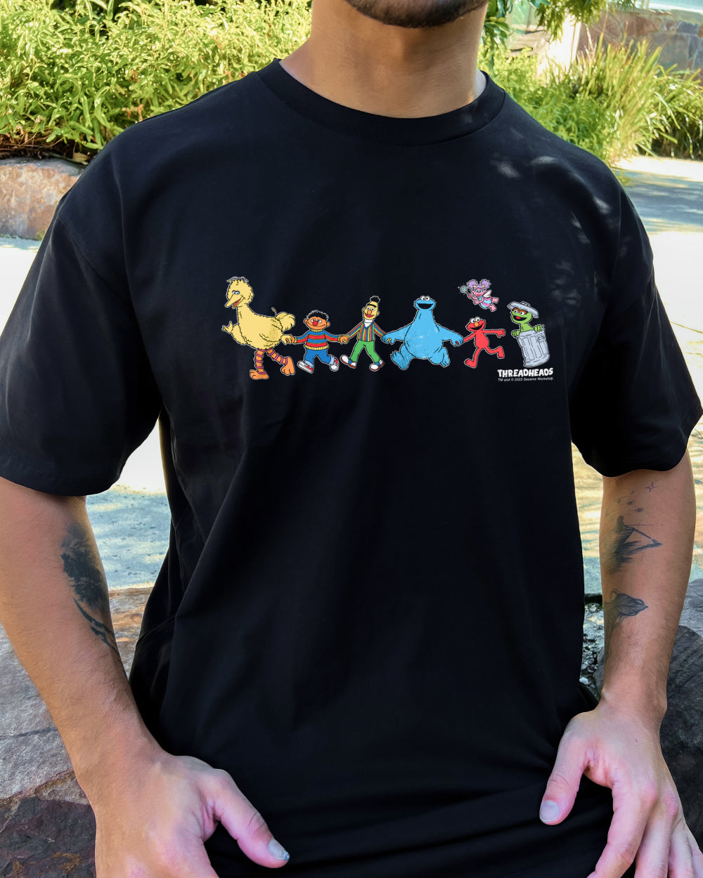Walk With Me T-Shirt | Official Sesame Street Merch Australia