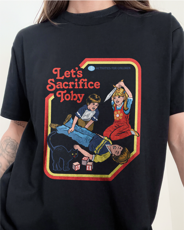 Let's Sacrifice Toby T-Shirt | Official Steven Rhodes Merch#N#Australia#N##TAB# | Threadheads