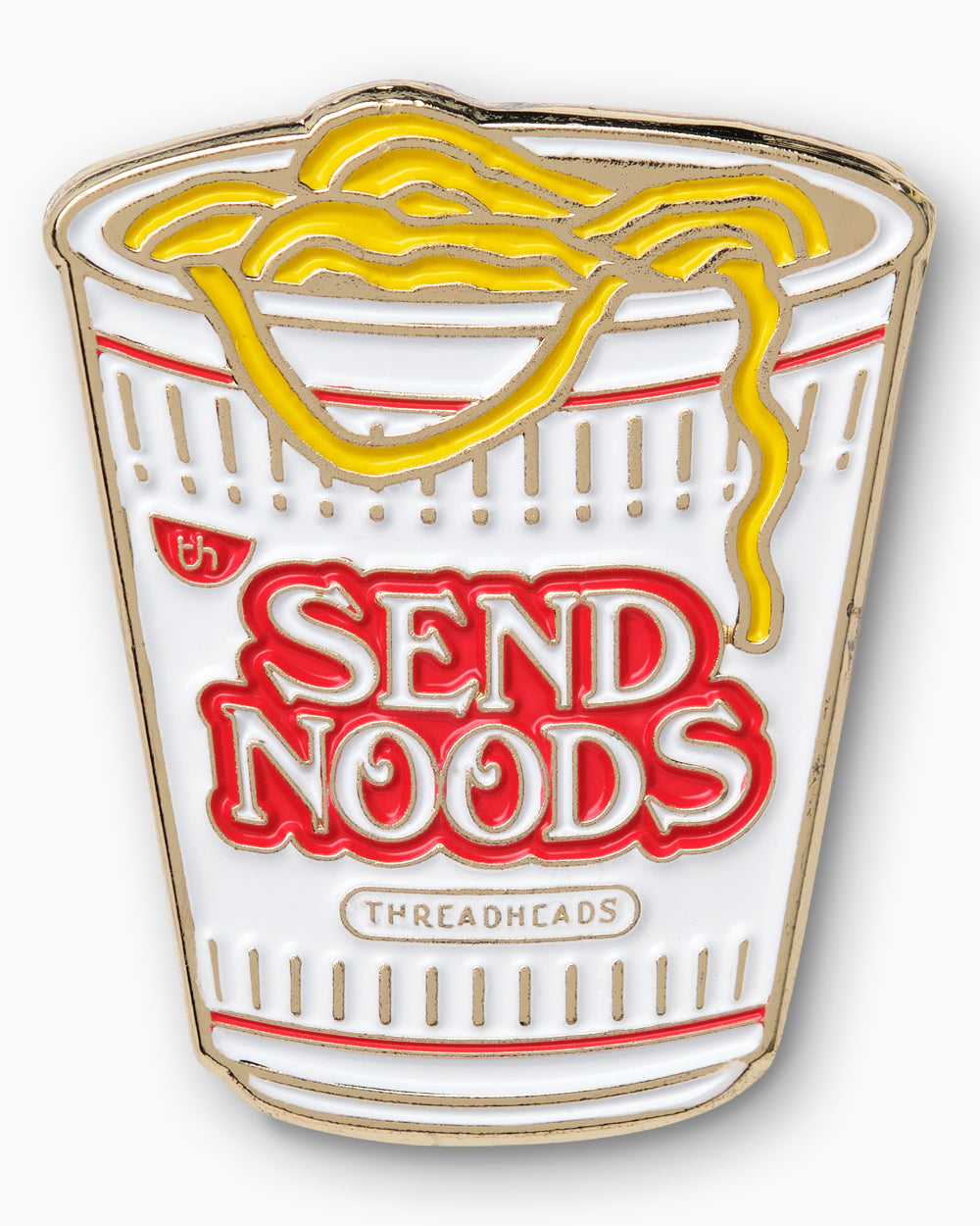 Send Noods Enamel Pin | Threadheads Exclusive Australia