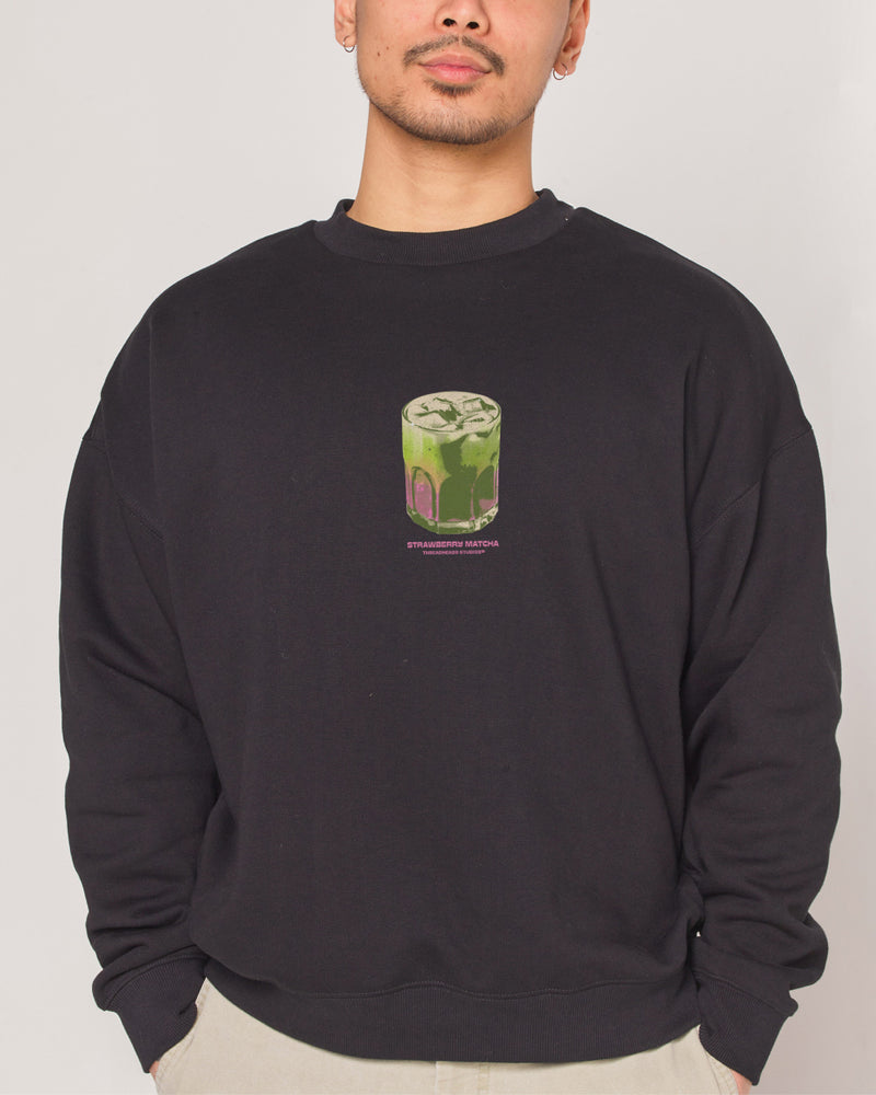 Strawberry Matcha Sweatshirt | Graphic Sweatshirt Australia