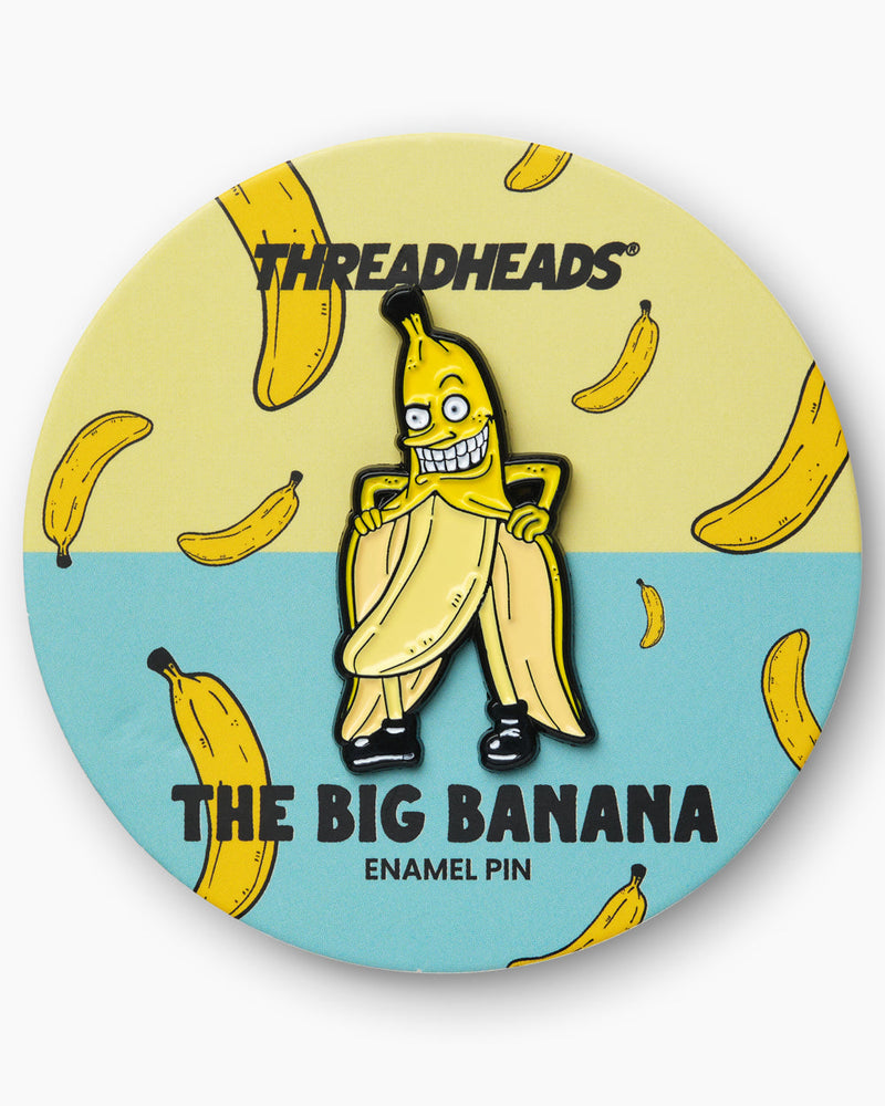 The Big Banana Enamel Pin | Threadheads Exclusive Australia