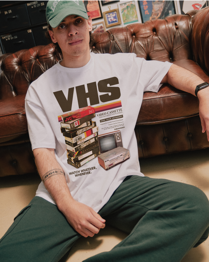 Vintage VHS Tapes T-Shirt | Retro T-Shirt Australia