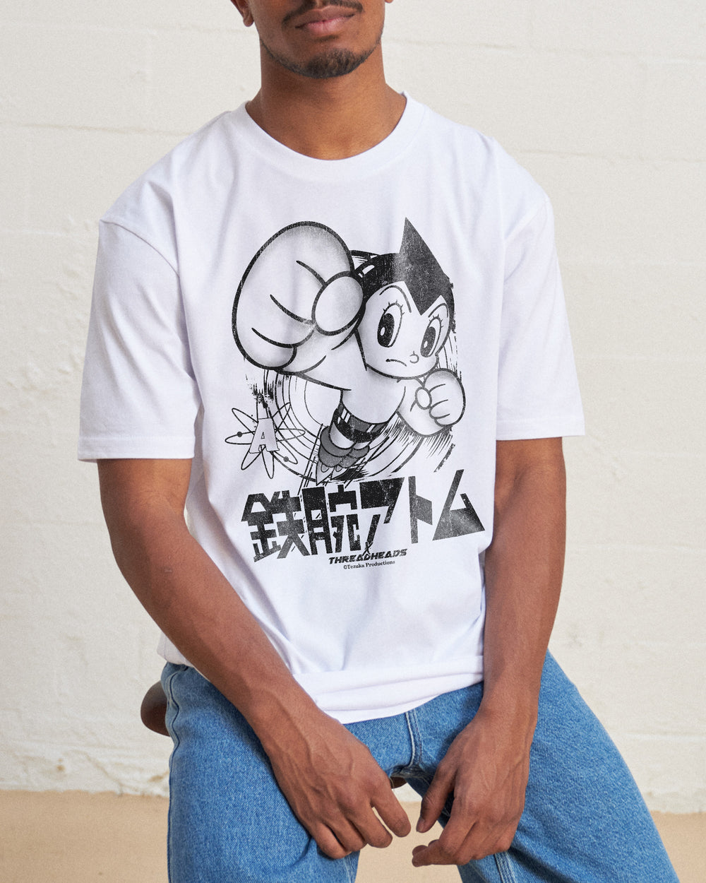 Astro Boy Black and White T-Shirt | Official Astro Boy Merch Australia