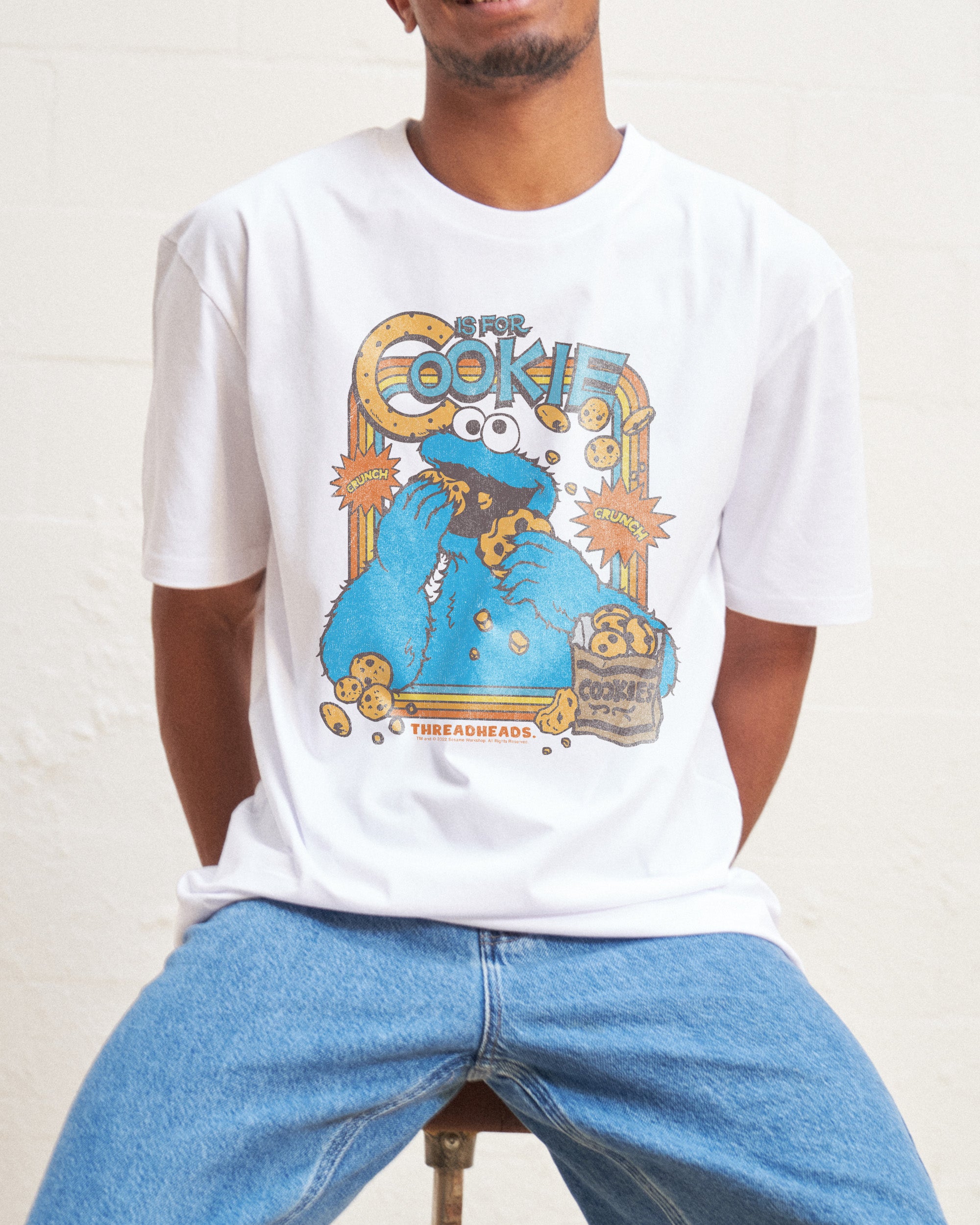 C is for Cookie T-Shirt | Official Sesame Street Merch Australia