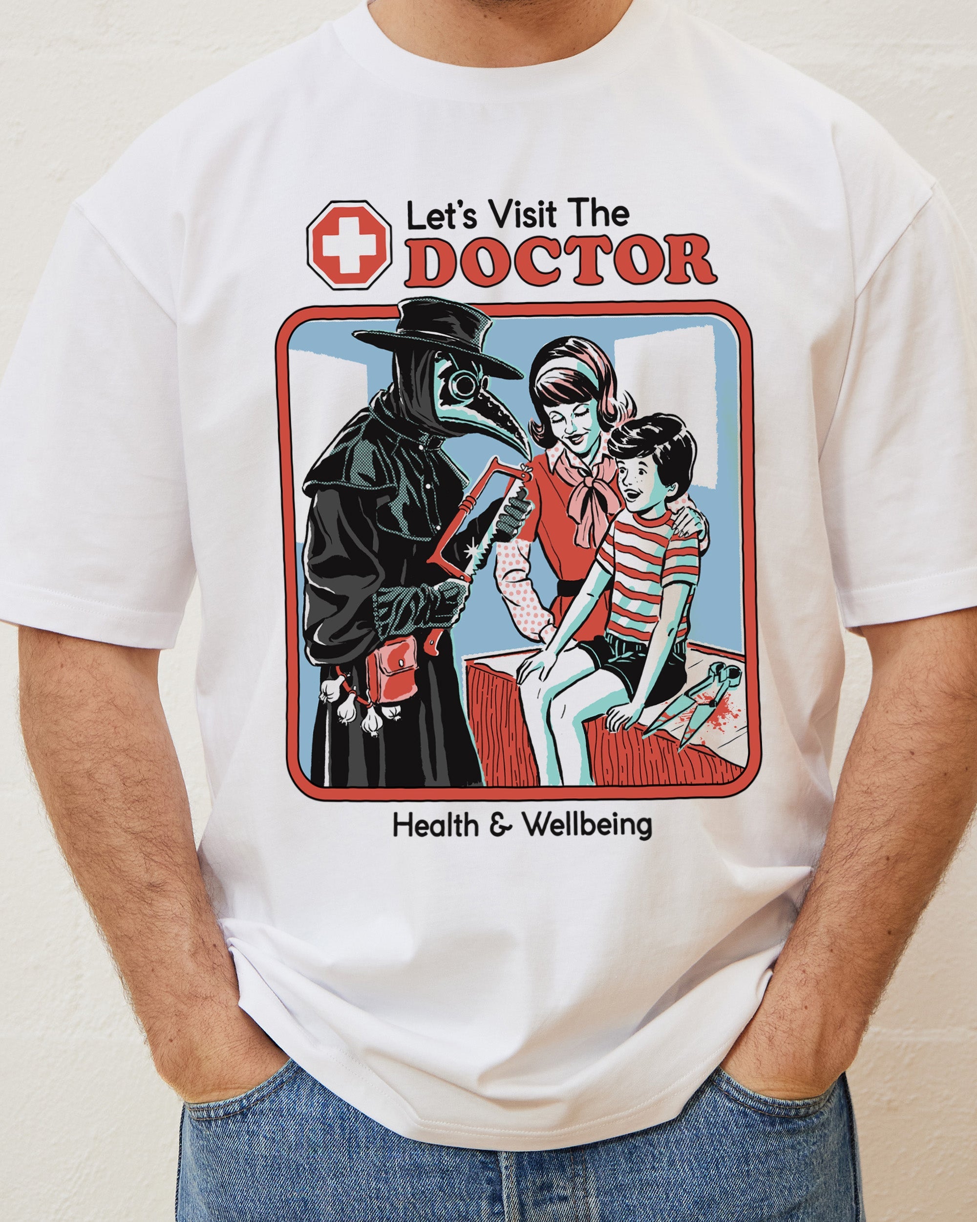 Let's Visit The Doctor T-Shirt | Designed by Steven Rhodes Australia