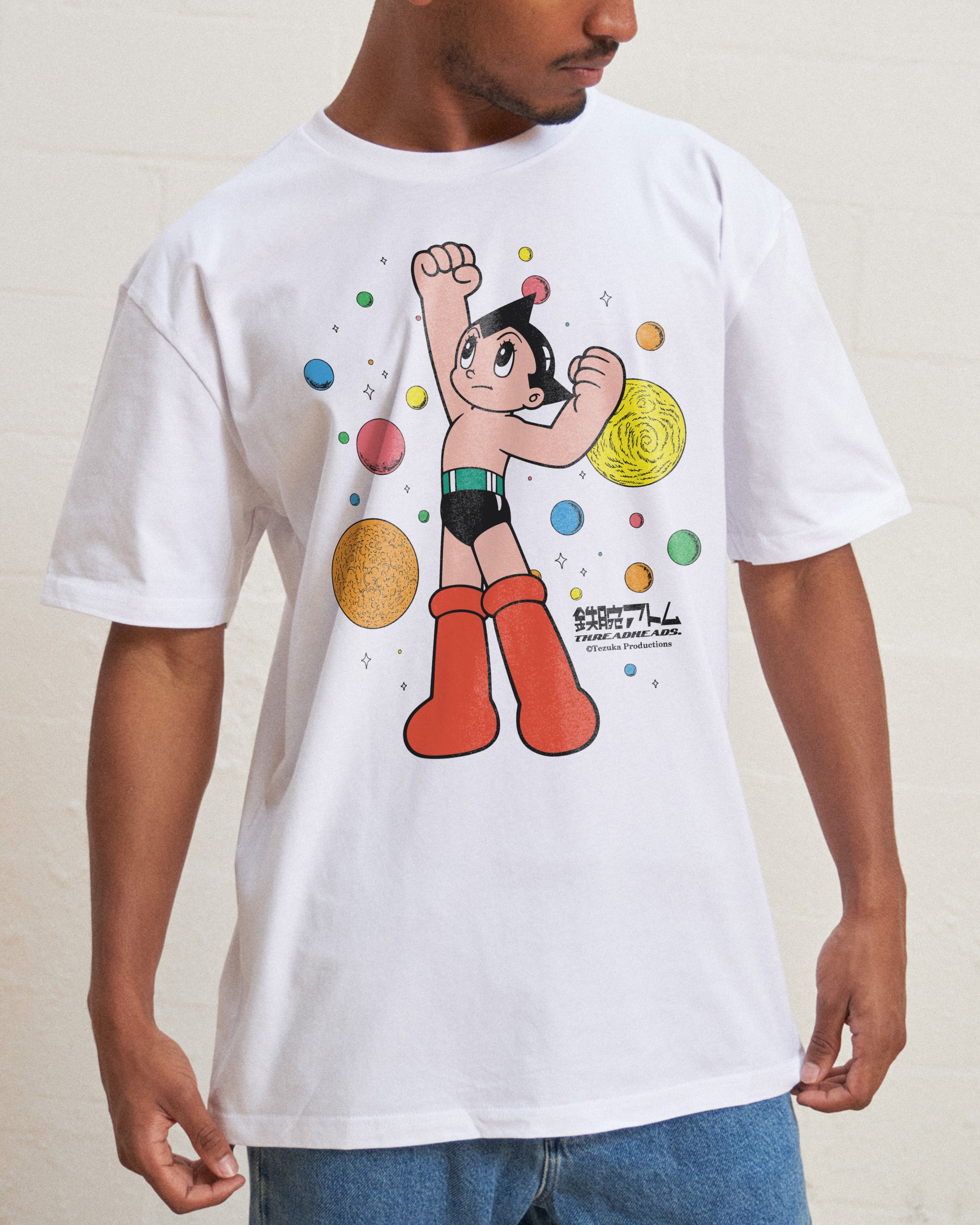 Astro Boy Planets T-Shirt | Official Astro Boy Merch Australia
