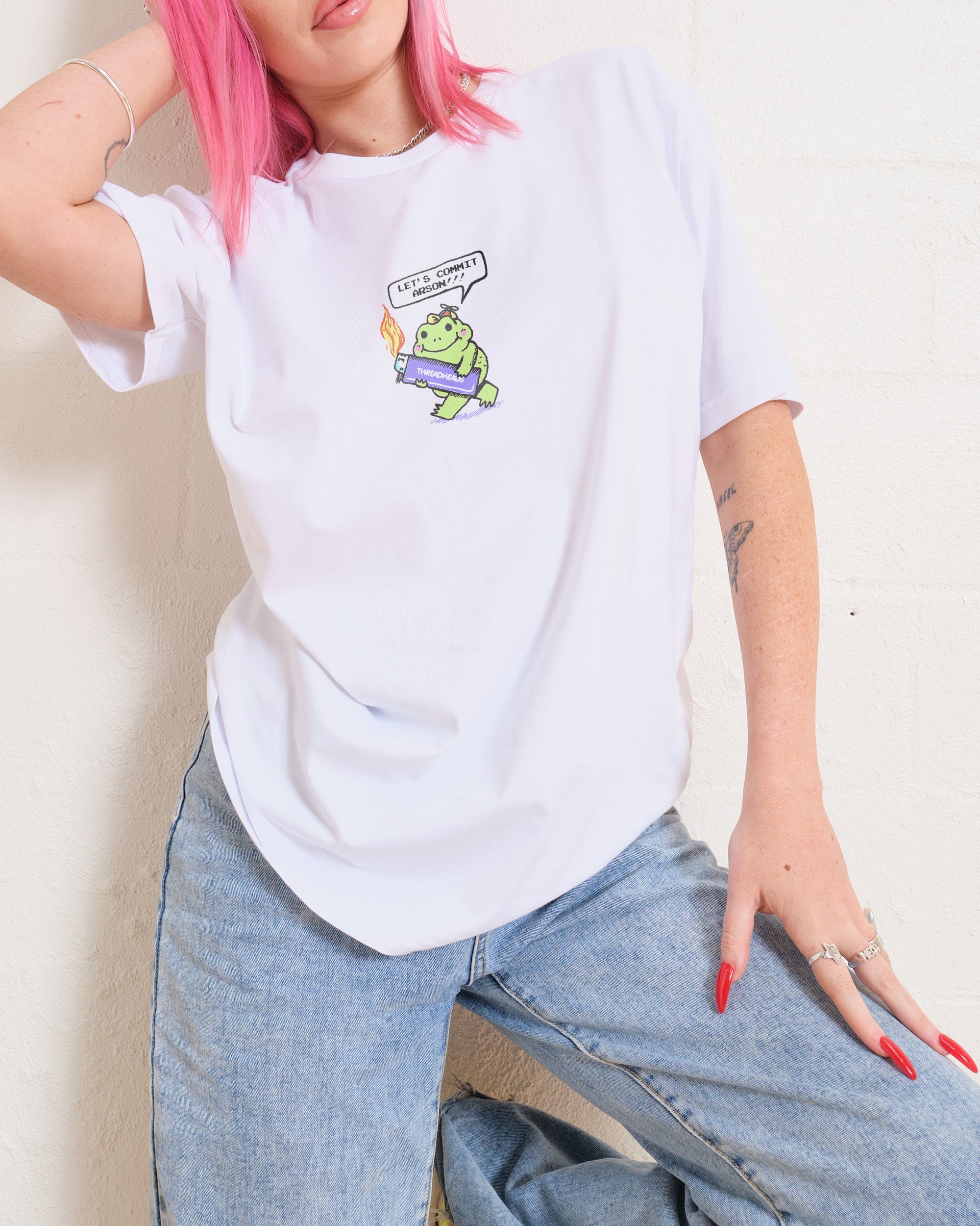 Let's Commit Arson T-Shirt | Funny T-Shirt Australia