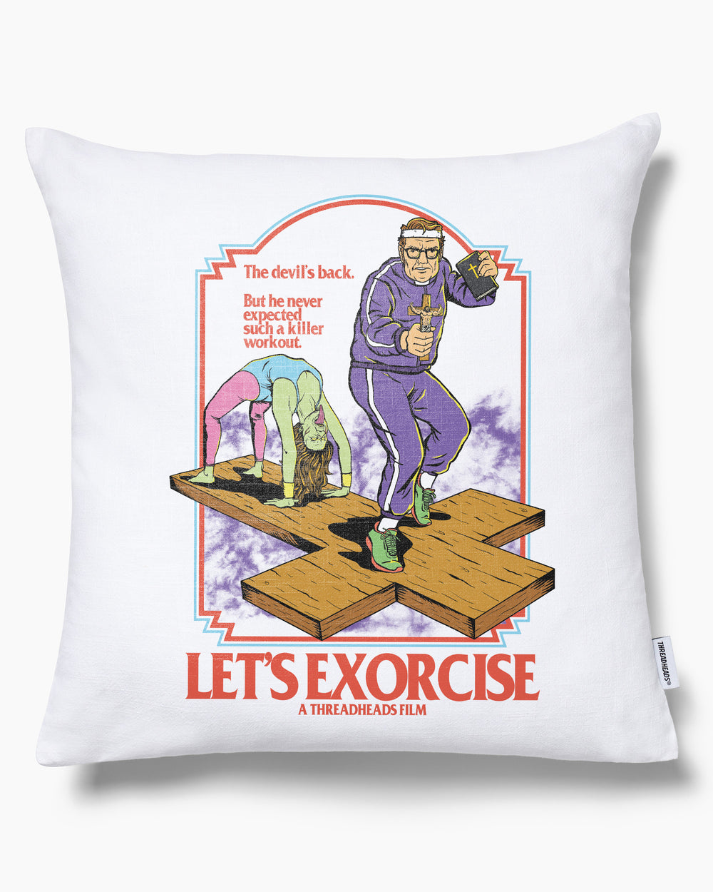 Let's Exorcise Cushion | Graphic Cushion & Covers Australia