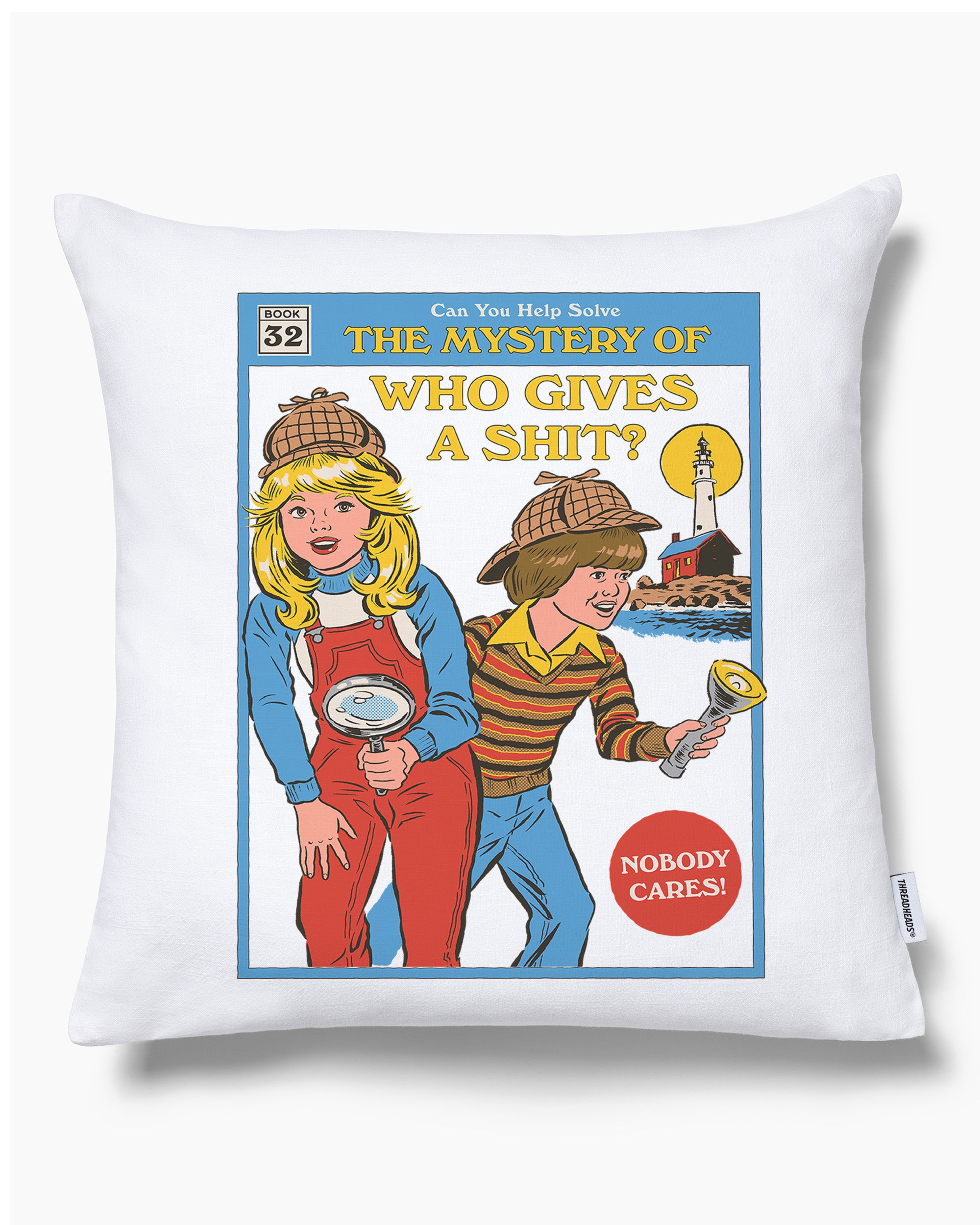 The Mystery of Who Gives a Sh-t Cushion | Designed by Steven Rhodes ...