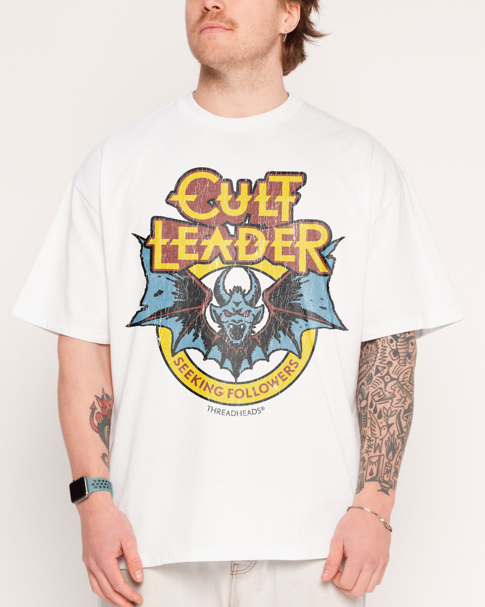 Cult Leader Oversized Tee | Threadheads Australia