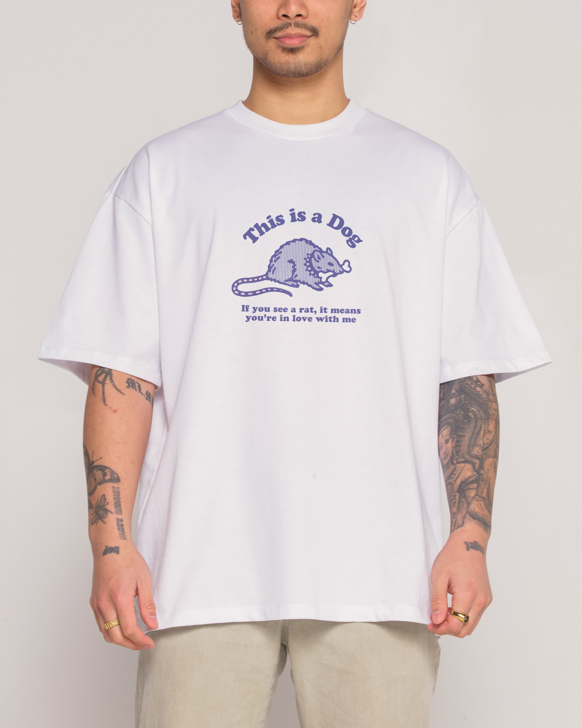 This Is A Dog Oversized Tee | Threadheads Australia