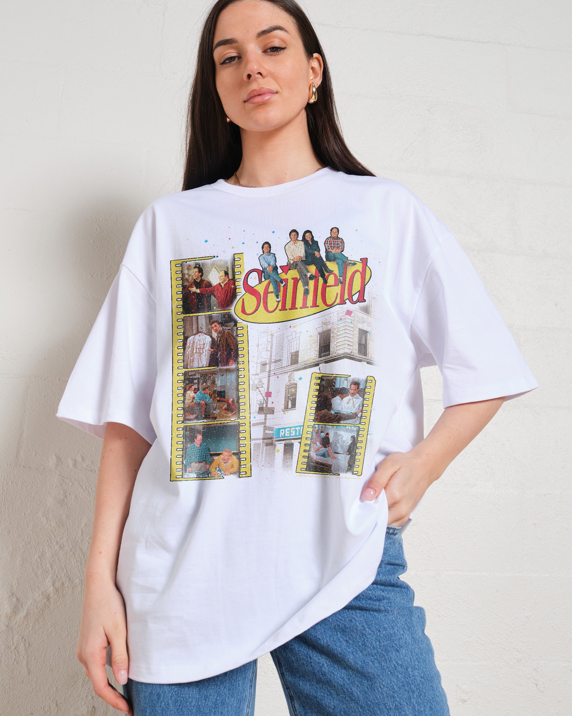 Seinfeld Scenes Oversized Tee | Official Seinfeld Merch Australia