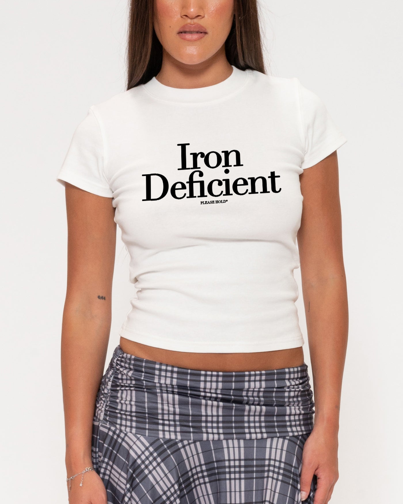 Iron Deficient Longline Baby Tee | Threadheads Australia